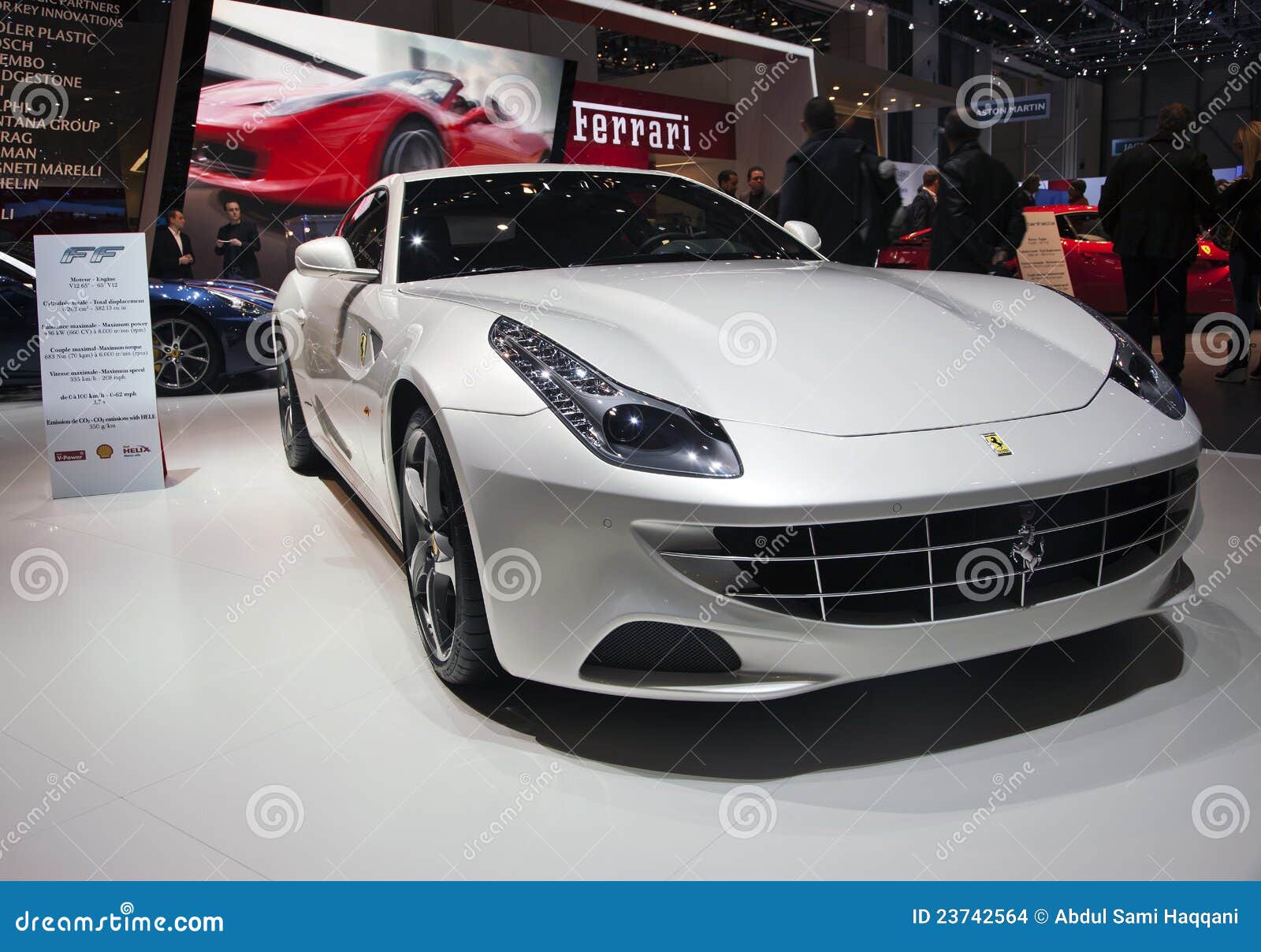 Ferrari FF editorial stock image. Image of convertible - 23742564