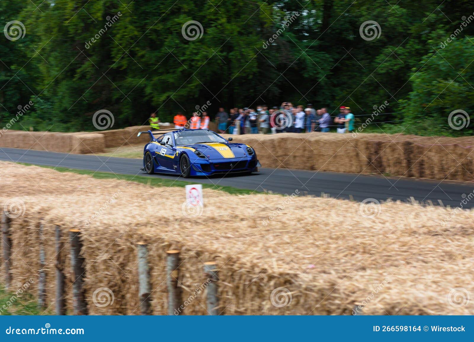Ferrari Formula 1 Car Going Up the Hill Climb Editorial Stock Image ...