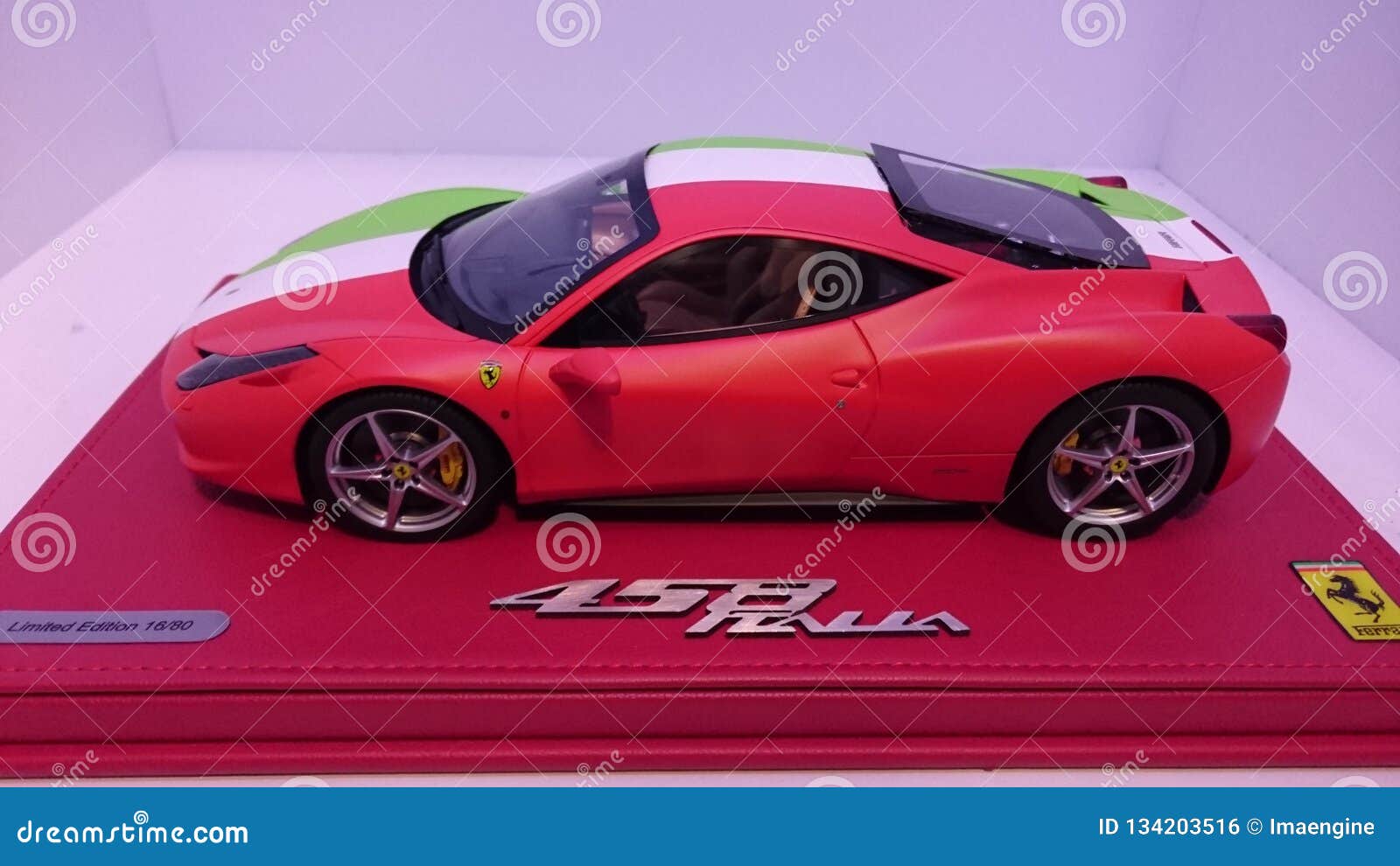 Ferrari 458 GTB Italia Tricolore Foto editorial - Imagen de ligero ...