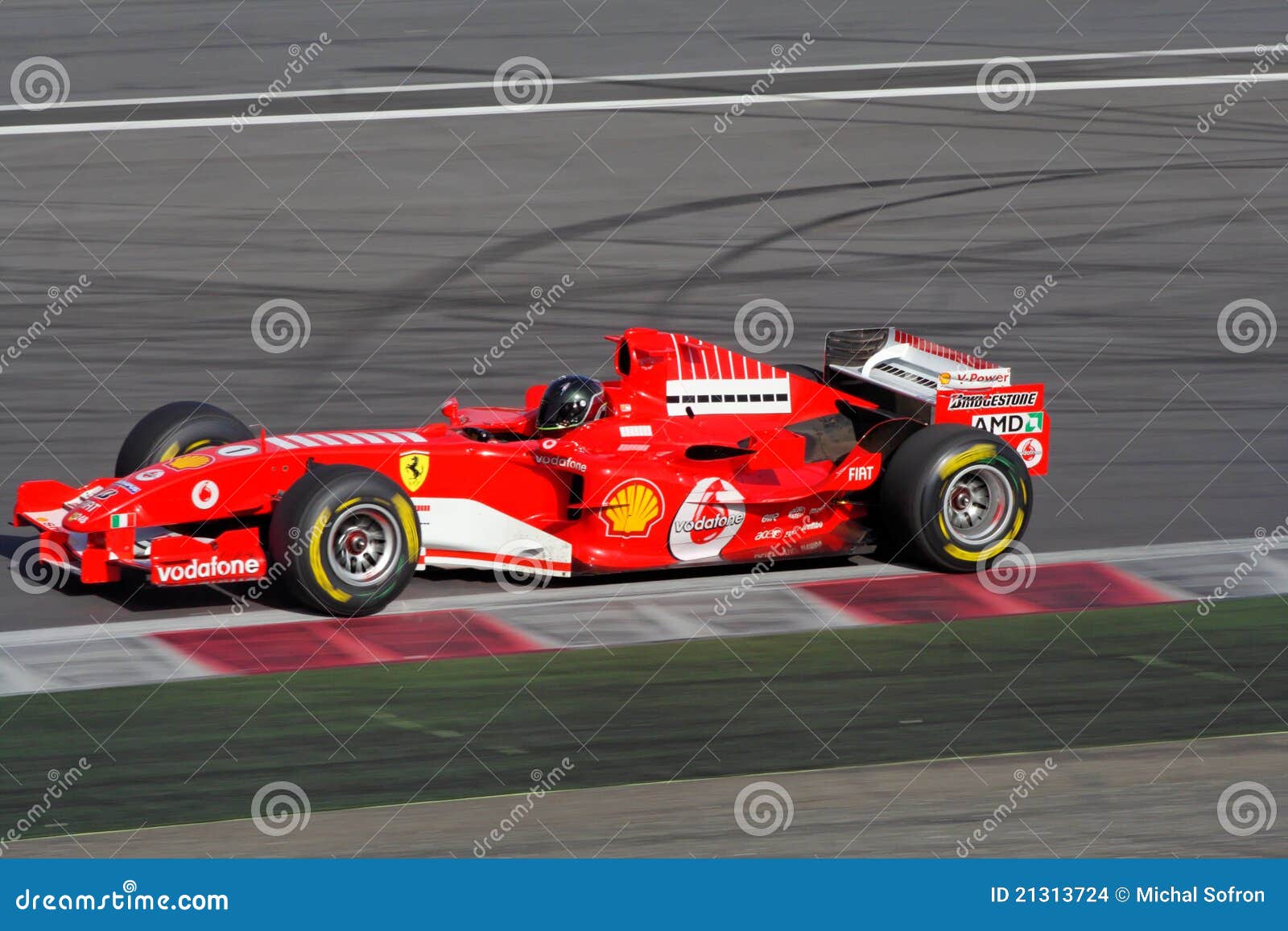 Ferrari Historic F1 on the Track Editorial Stock Image - Image of ...