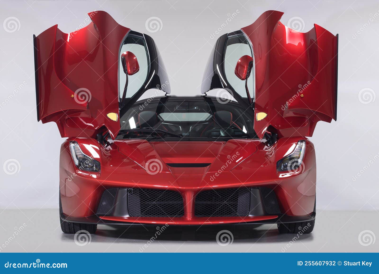 Ferrari LaFerrari Rear View Editorial Image | CartoonDealer.com #160545358