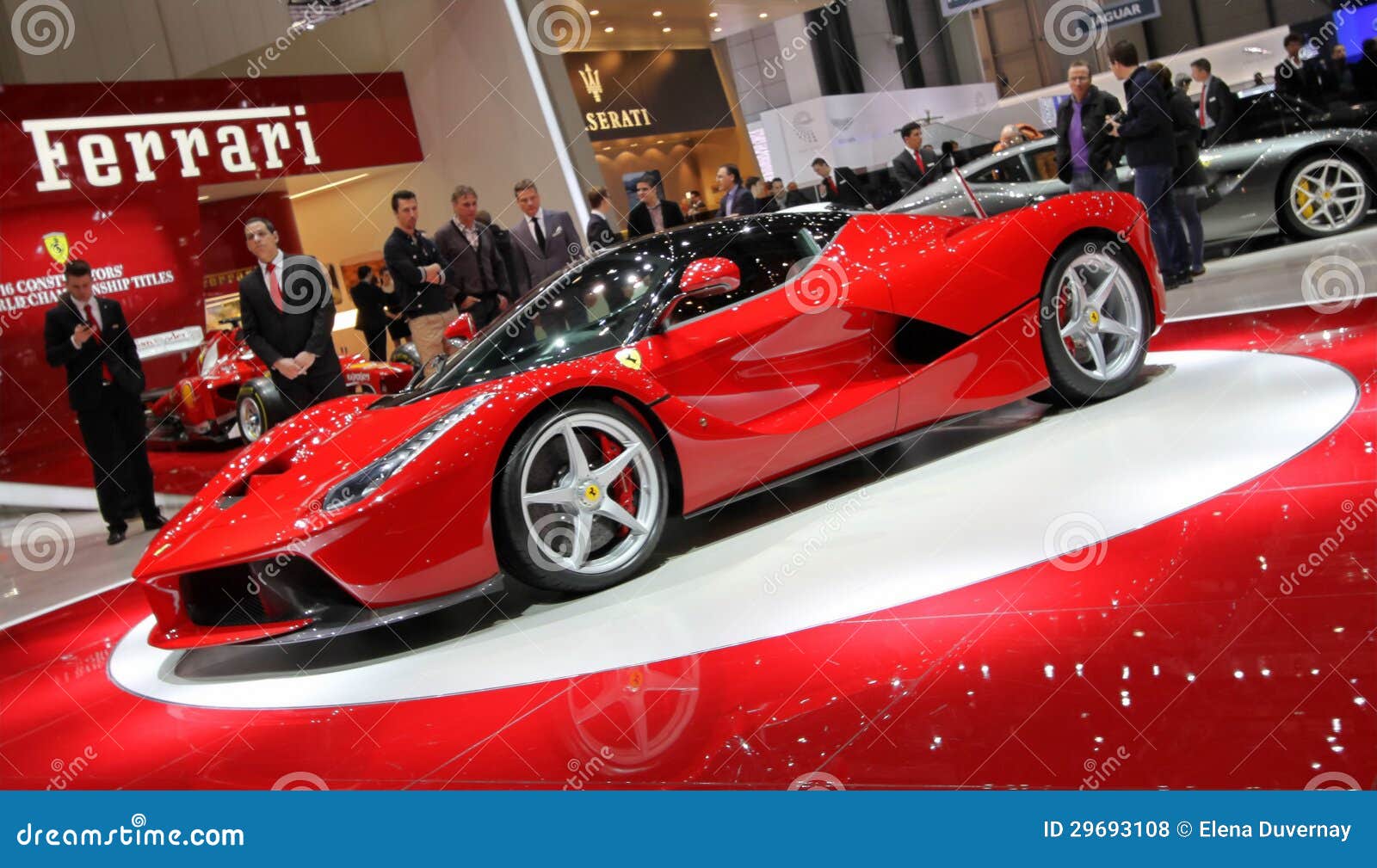 Ferrari Laferrari Hybrid Supercar Editorial Stock Photo - Image of ...