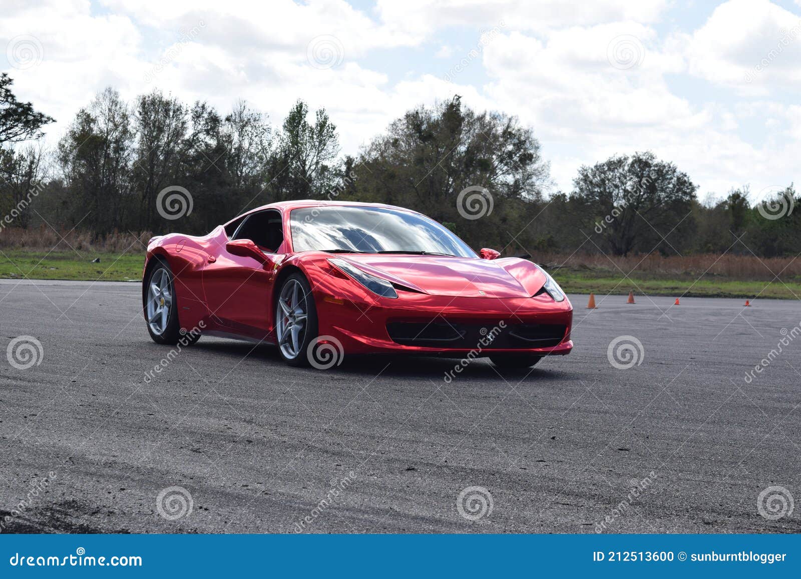 Ferrari at a Track in Florida Editorial Image - Image of extreme, race ...