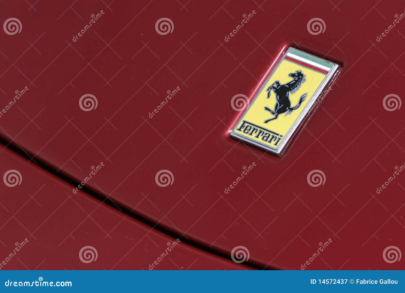 Ferrari Logo on Red Sport Car Editorial Photography - Image of scuderia ...