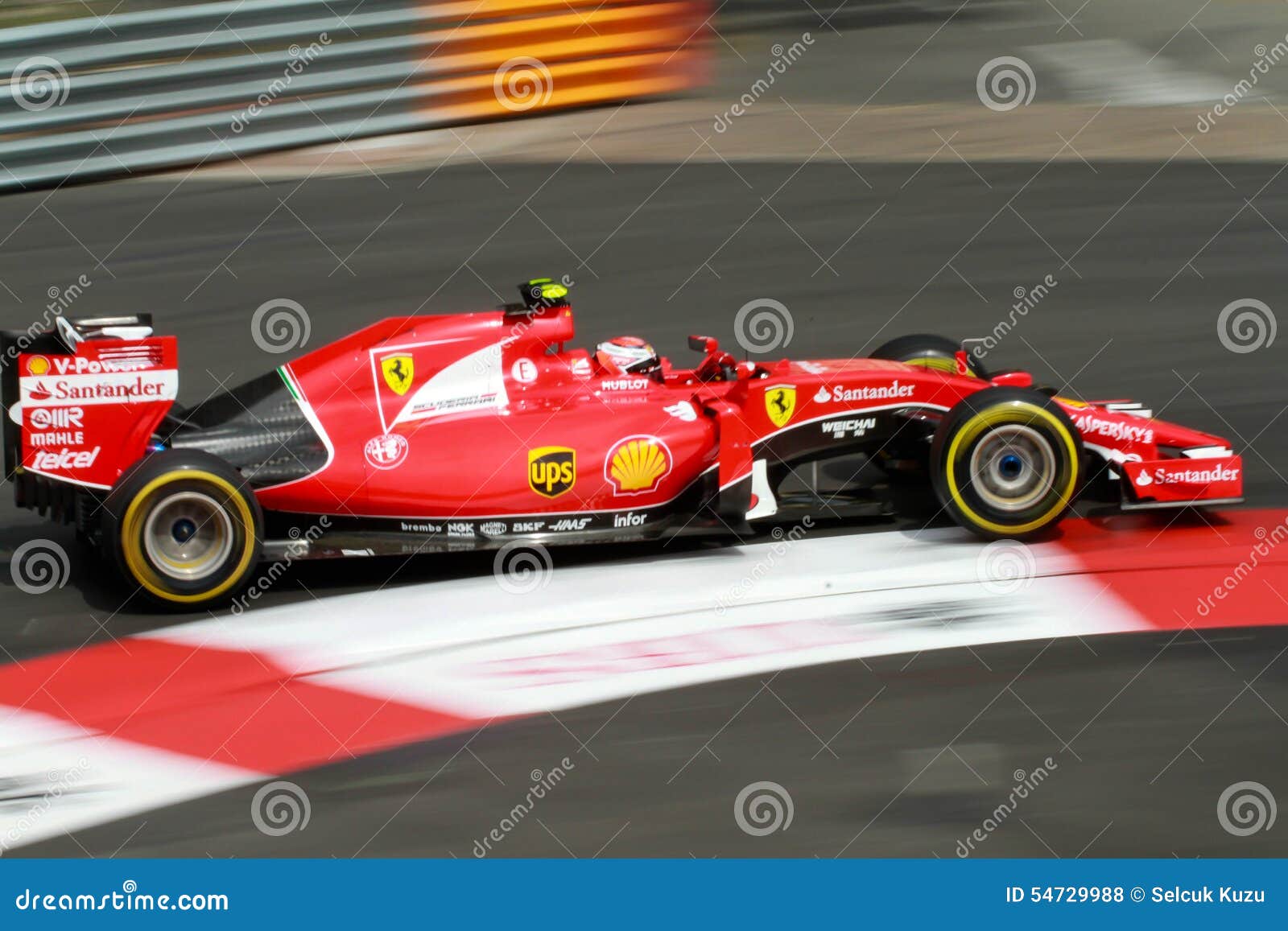Ferrari Monaco Grand Prix 2015 Editorial Stock Photo - Image of marelli ...