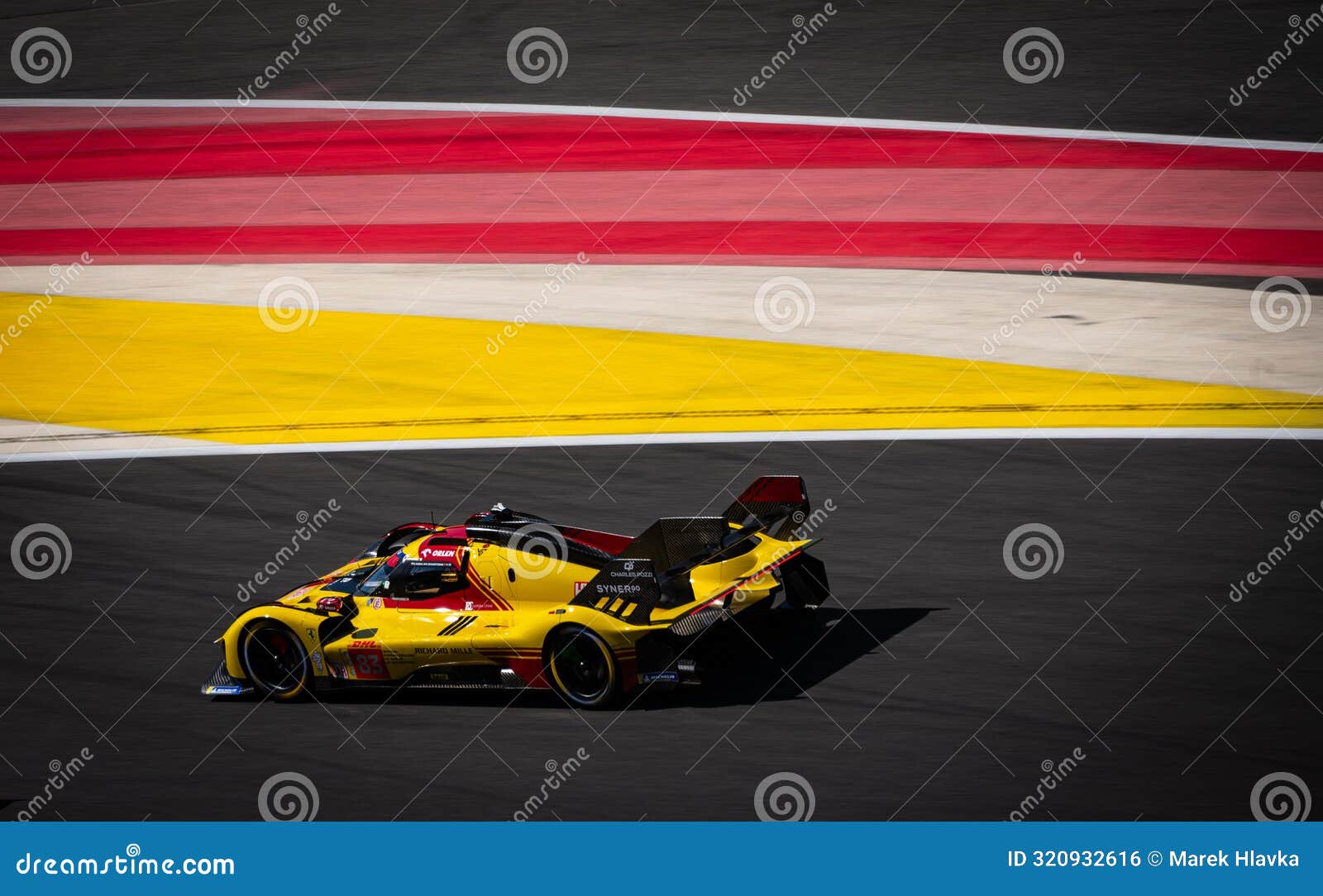 Ferrari 499P at Eau Rouge Raidillon 2024 Editorial Photo - Image of ...