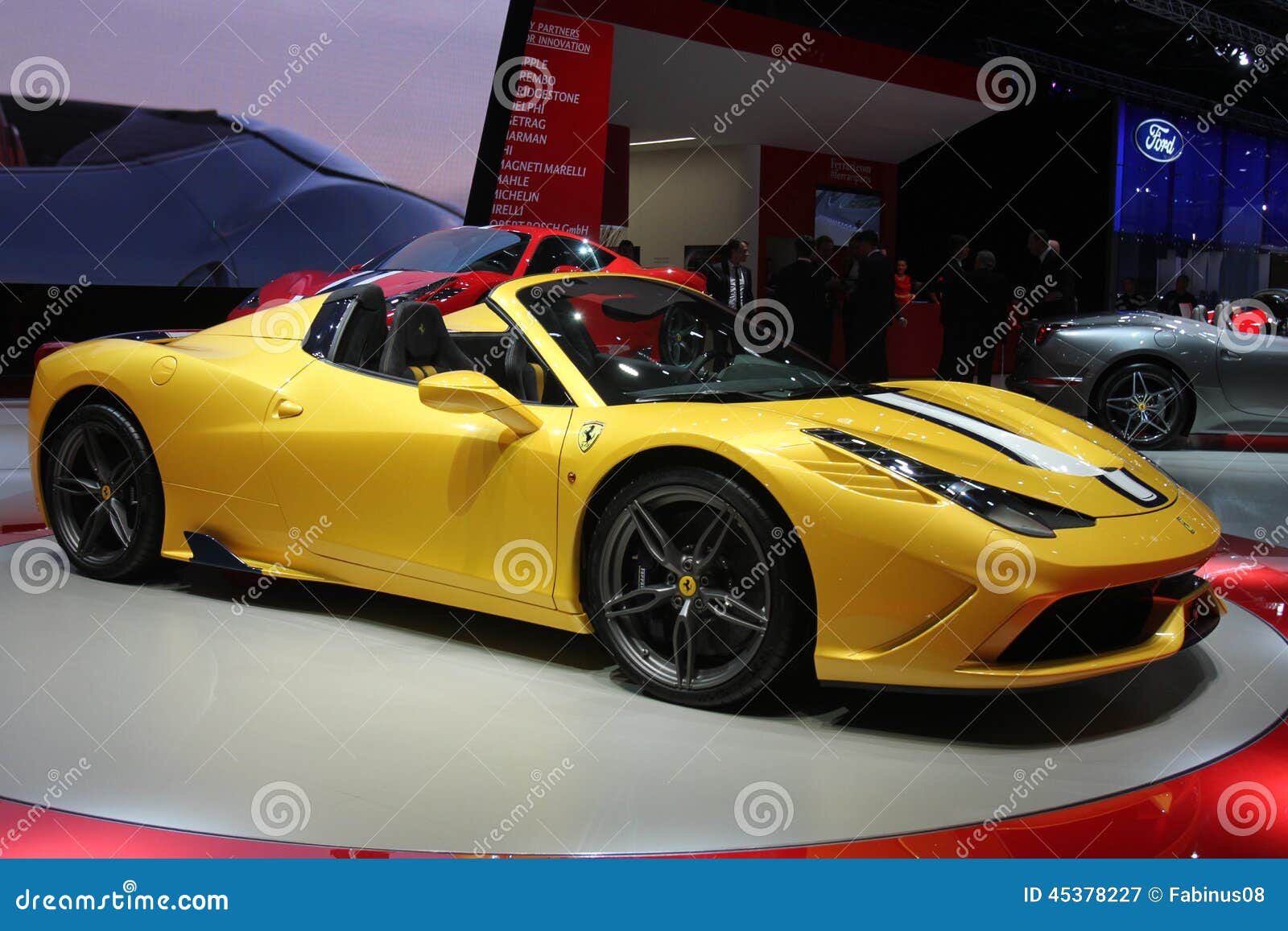 Ferrari at Paris Motor Show 2014 Editorial Photography - Image of ...