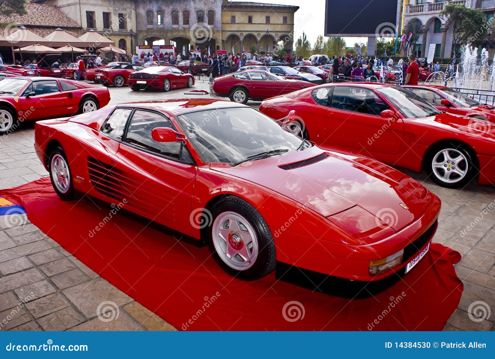 Ferrari Show Day - Testarossa Editorial Image - Image of rosso ...
