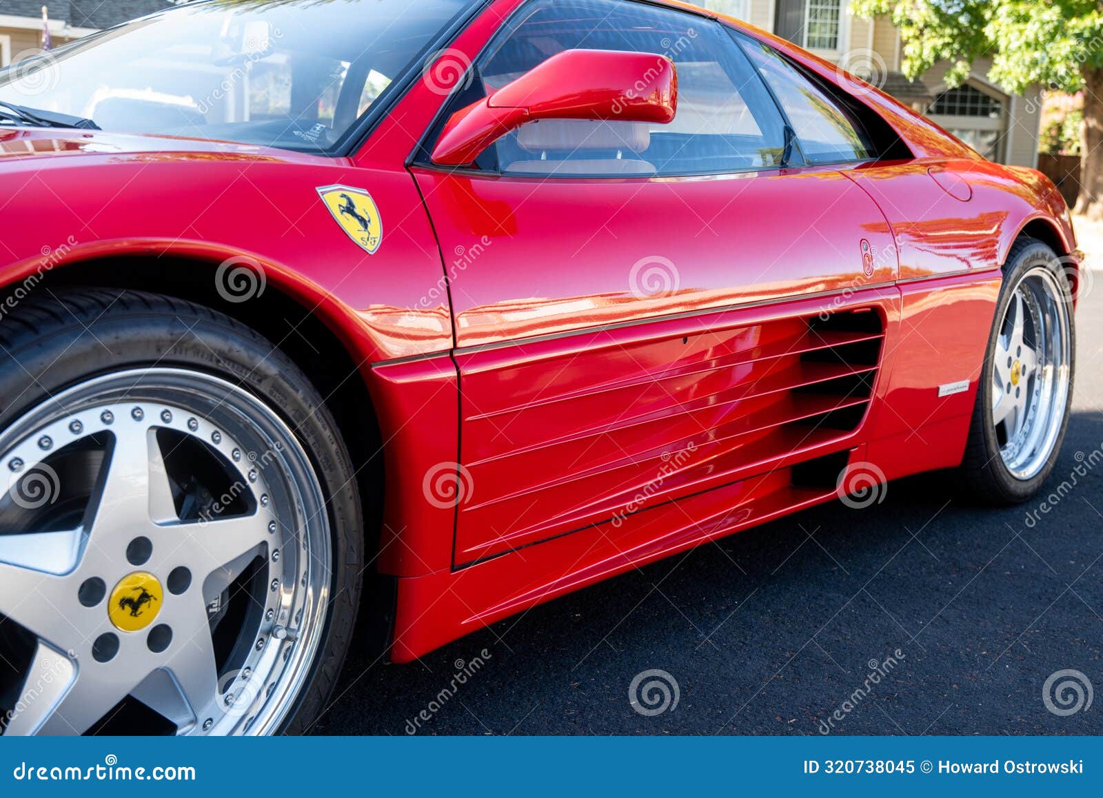 1991 Ferrari 348 Logo Badge Editorial Image | CartoonDealer.com #320737958