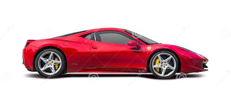 Ferrari 458 editorial image. Image of italian, white - 58738635