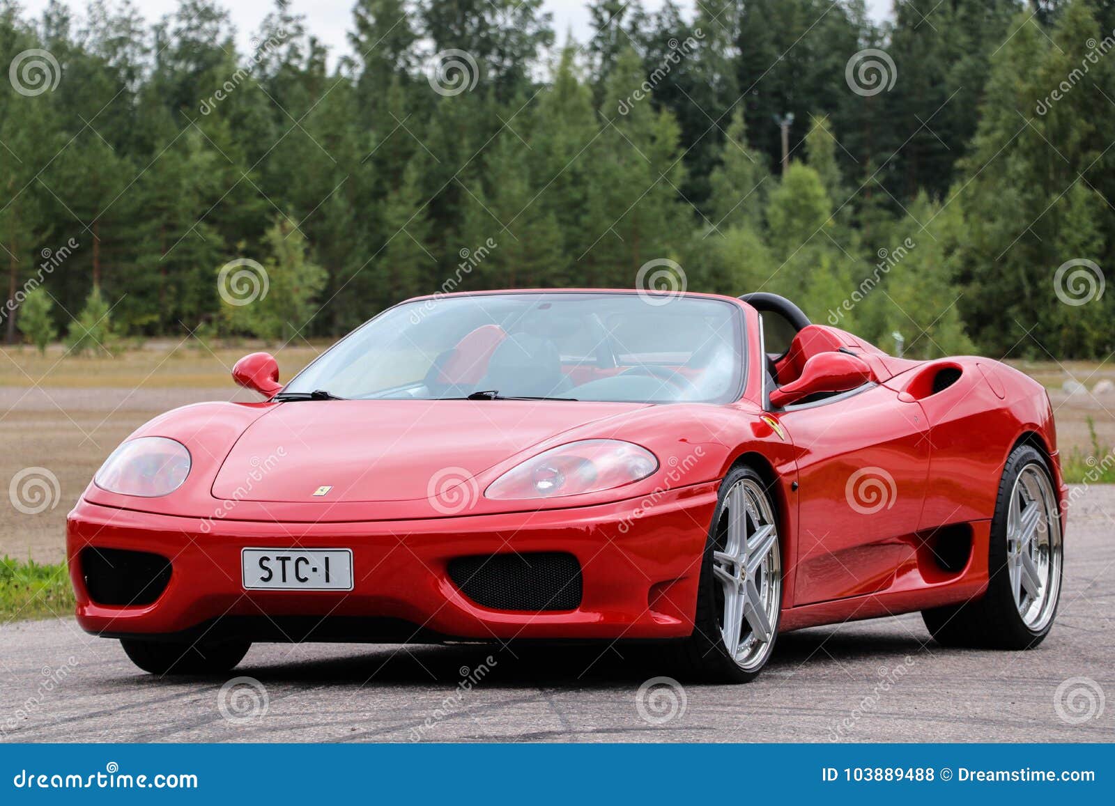 Ferrari 360 Spider Editorial Image | CartoonDealer.com #103889488