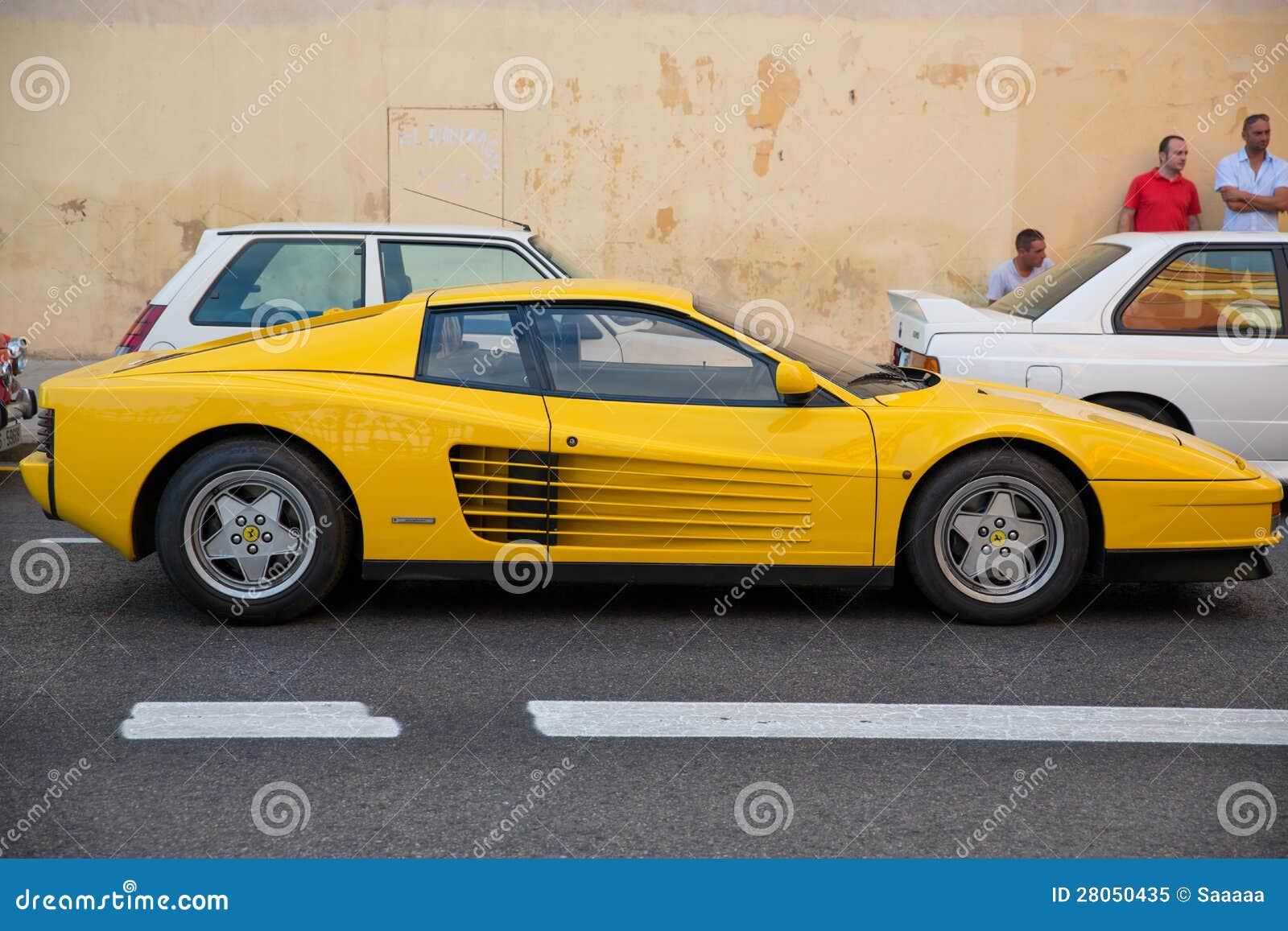 Ferrari Testarossa editorial image. Image of side, luxury - 28050435