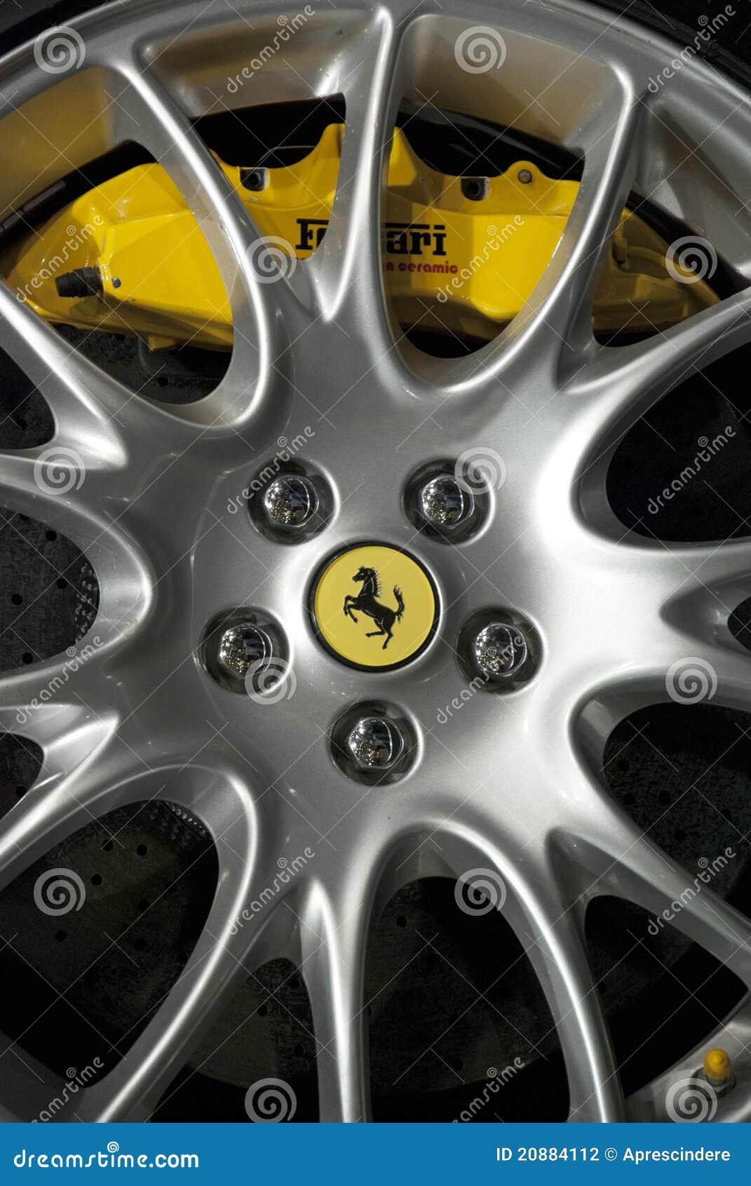 Ferrari Wheel Logo Editorial Image | CartoonDealer.com #26532088