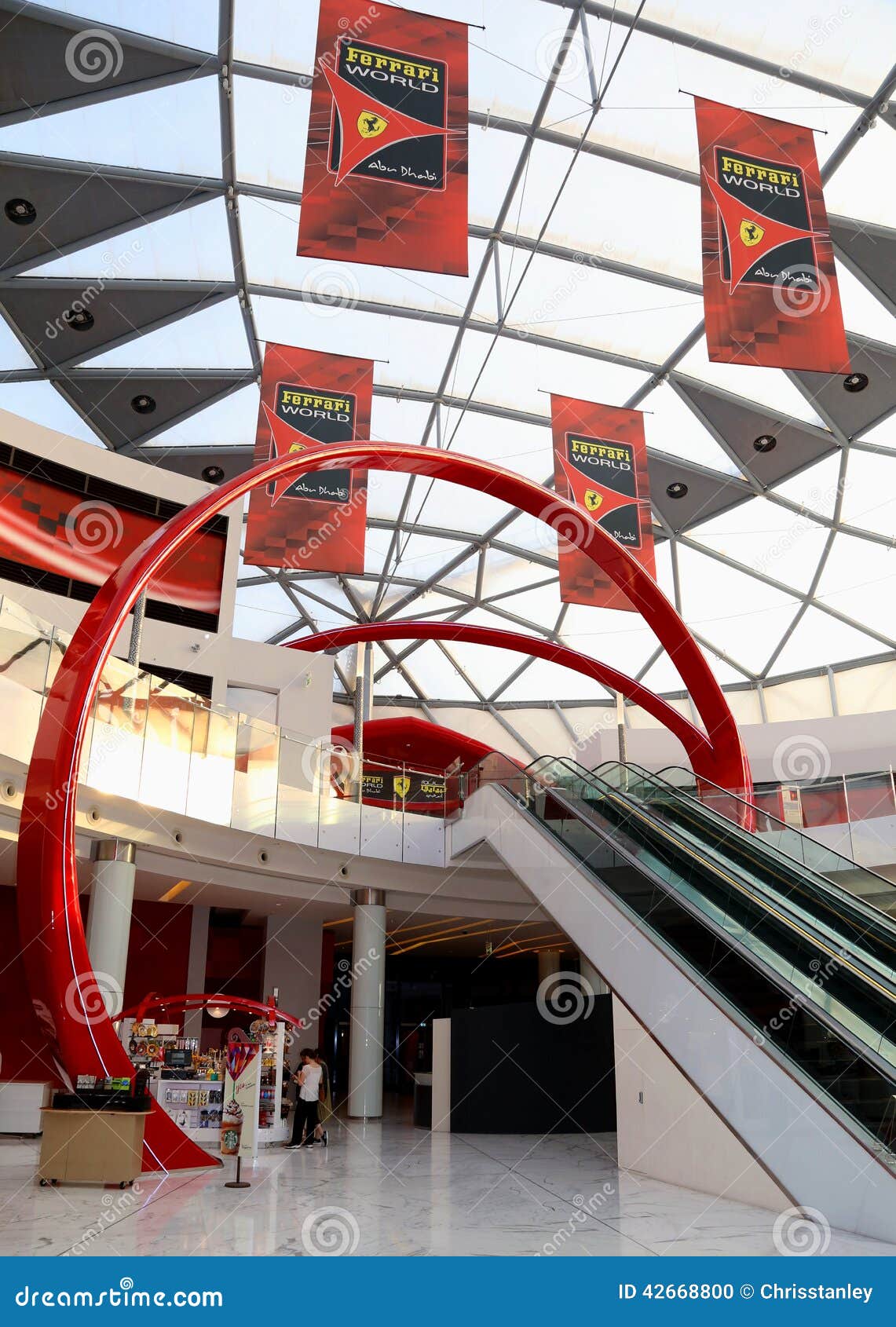 Ferrari - Entrance Of The Modern Ferrari Automobiles Factory With The ...