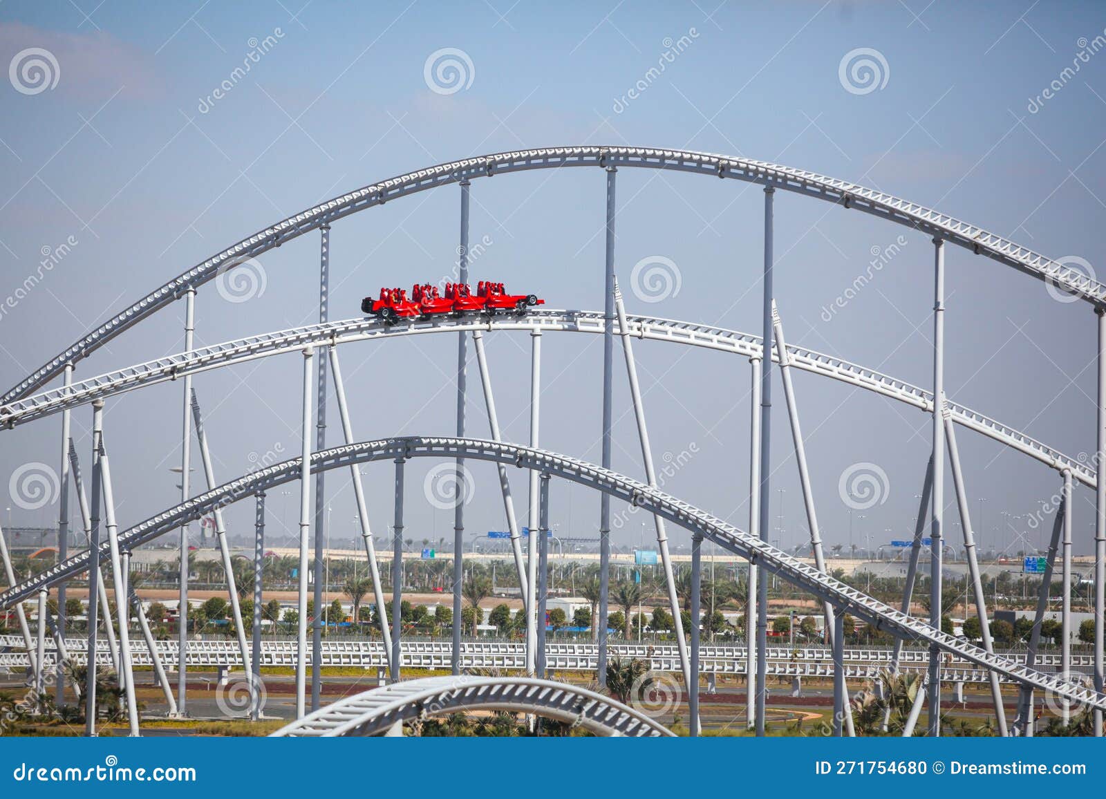 Ferrari World Park editorial image. Image of ferrari - 271754680
