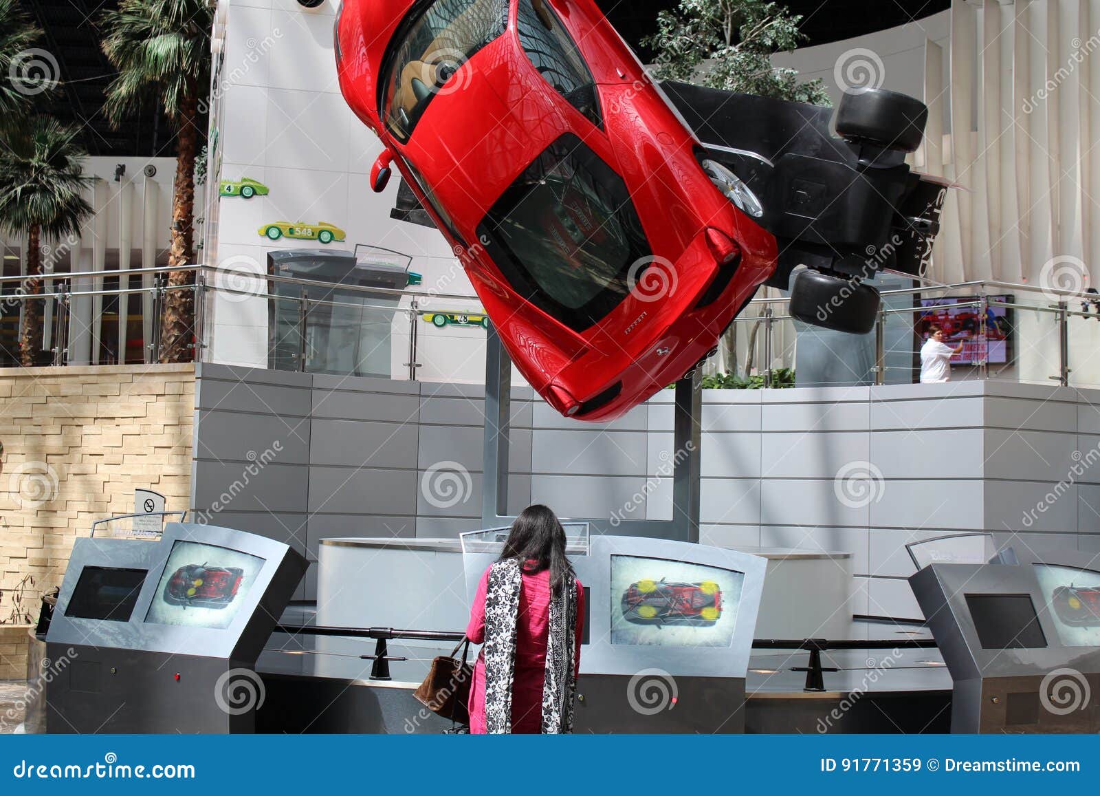 Ferrari world restaurant editorial stock image. Image of city - 91771359