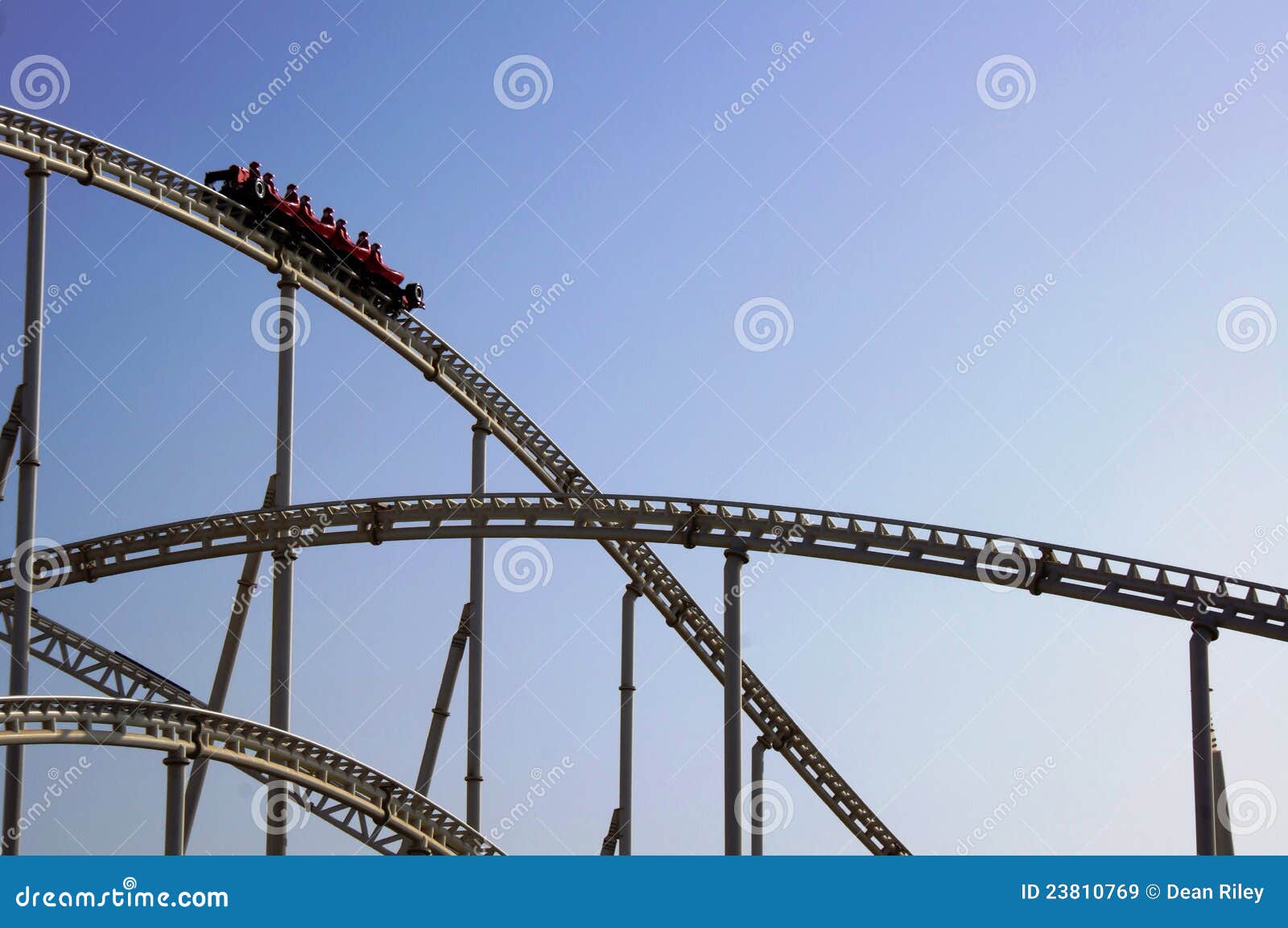 Ferrari World Roller Coaster Stock Image - Image of ferrari, panoramic ...