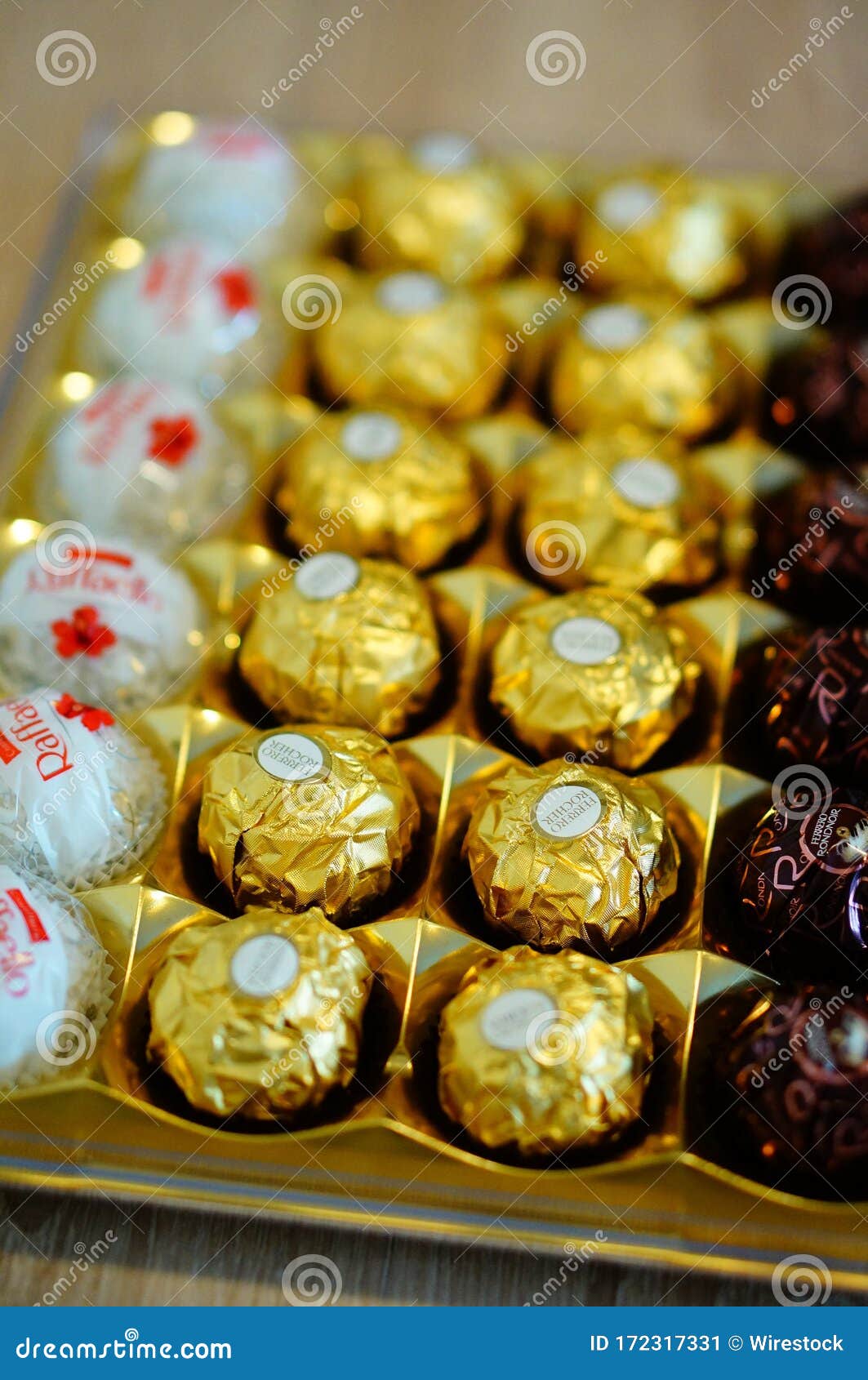Ferrero Chocolate Variation. Editorial Photo - Image of color ...