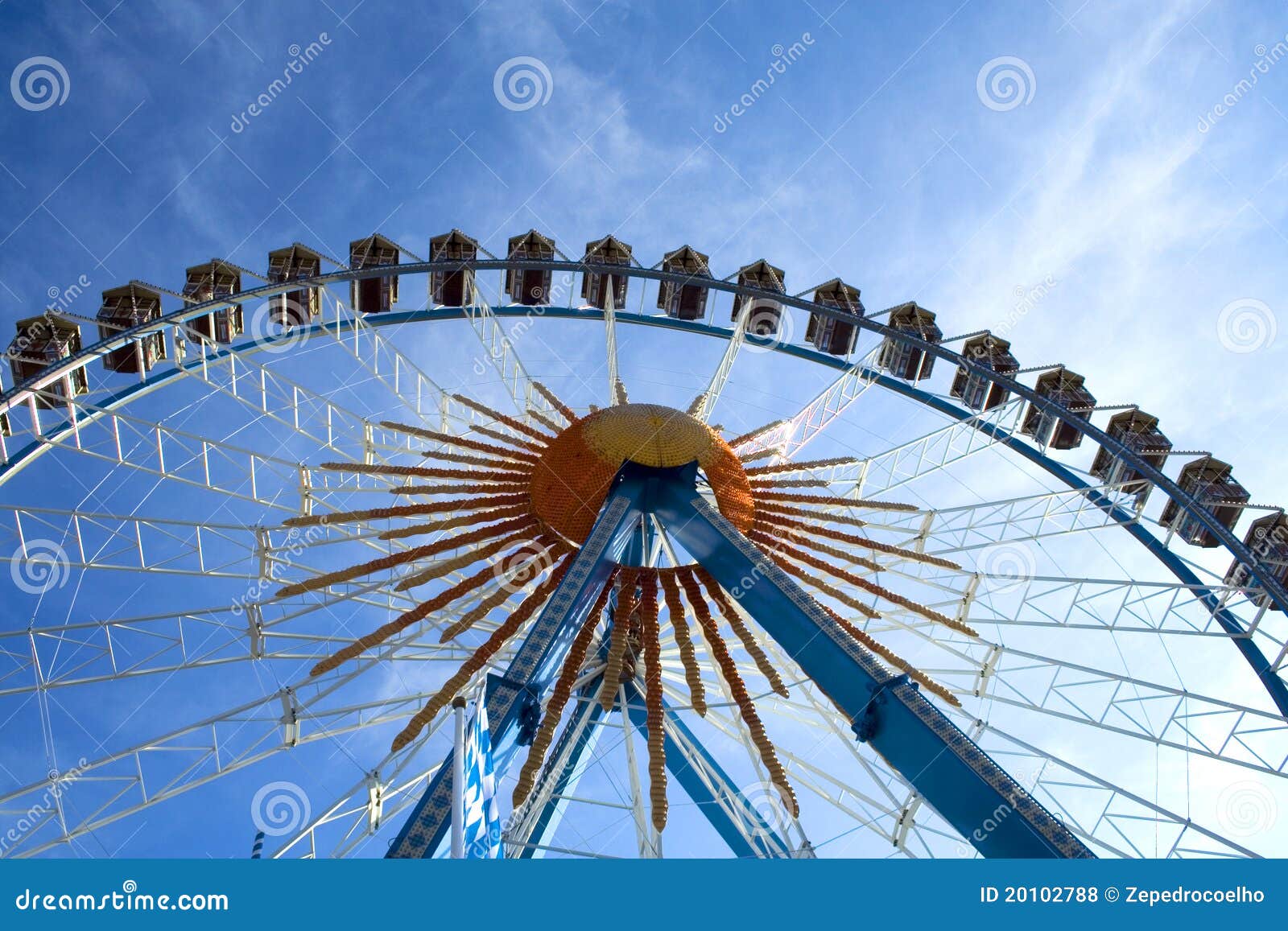 Ferris stock photo. Image of festival, pier, turning - 20102788