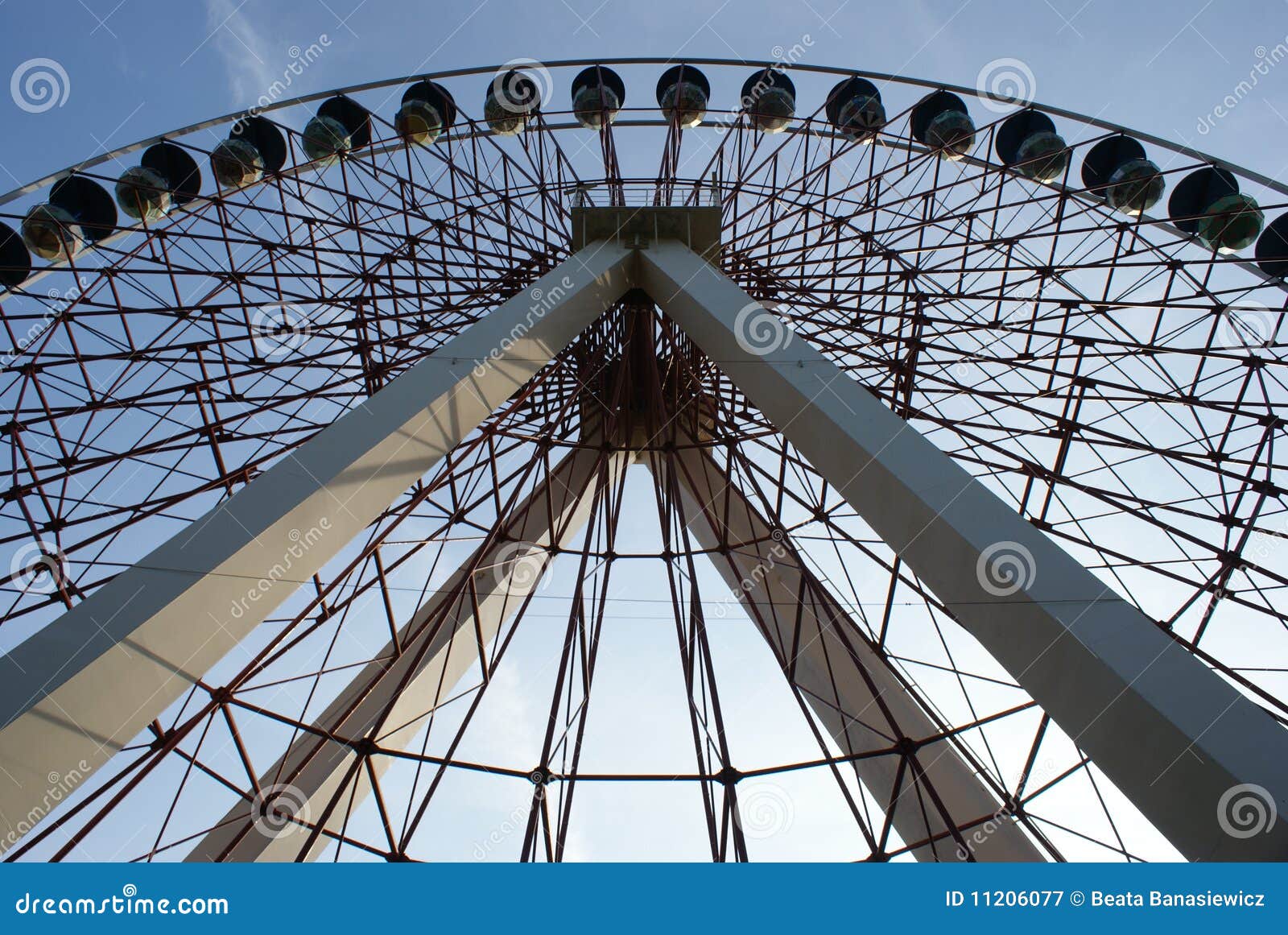 Ferris wheel. stock image. Image of giant, ferris, movement - 11206077