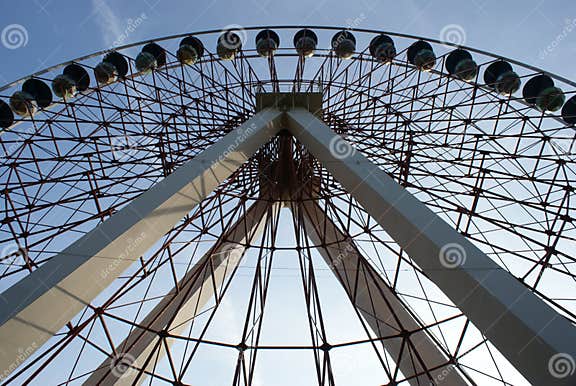Ferris wheel. stock image. Image of giant, ferris, movement - 11206077