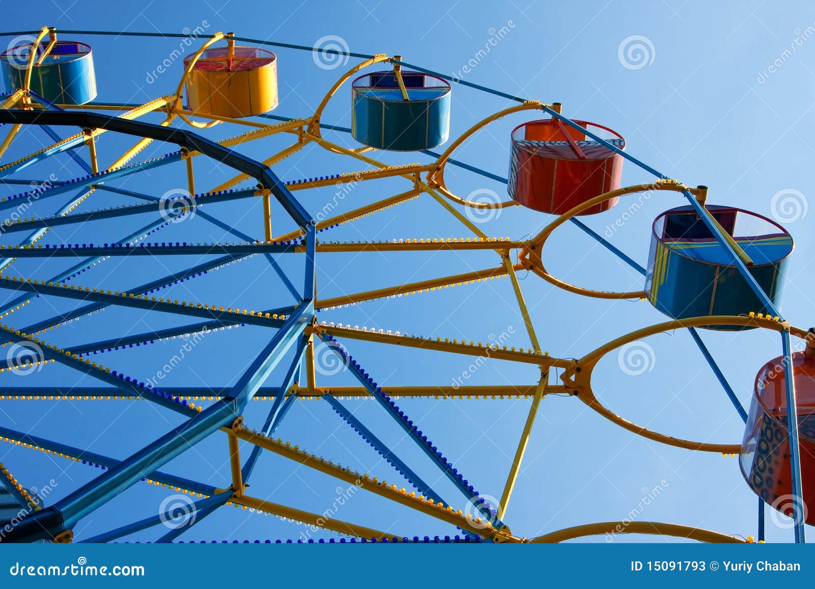 Ferris wheel stock image. Image of carnival, round, ferris - 15091793