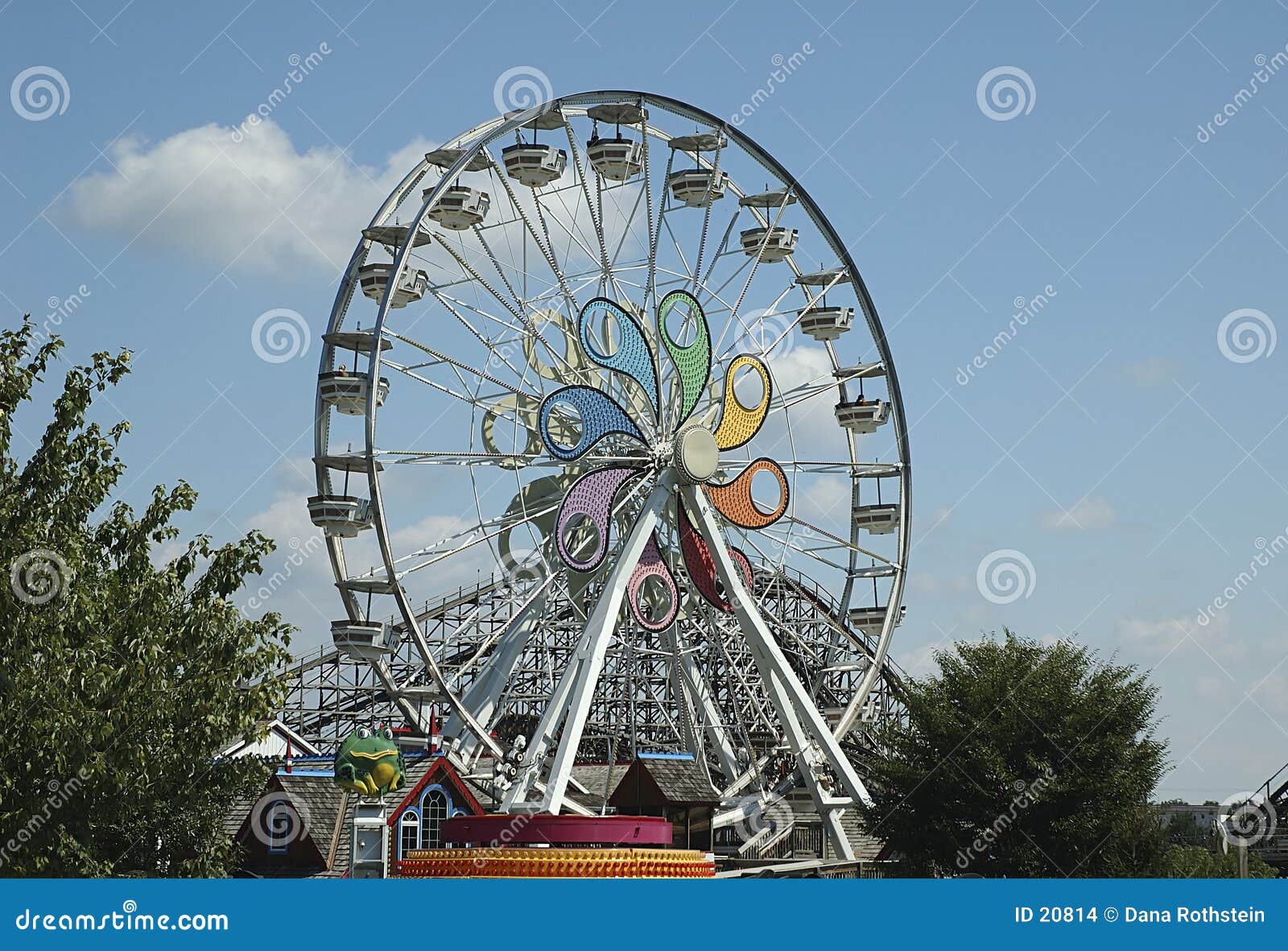 Ferris Wheel stock photo. Image of entertainment, ferris - 20814