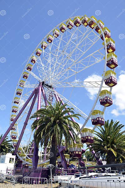 Ferris Wheel stock image. Image of cable, carousel, ferriswheel - 28871449