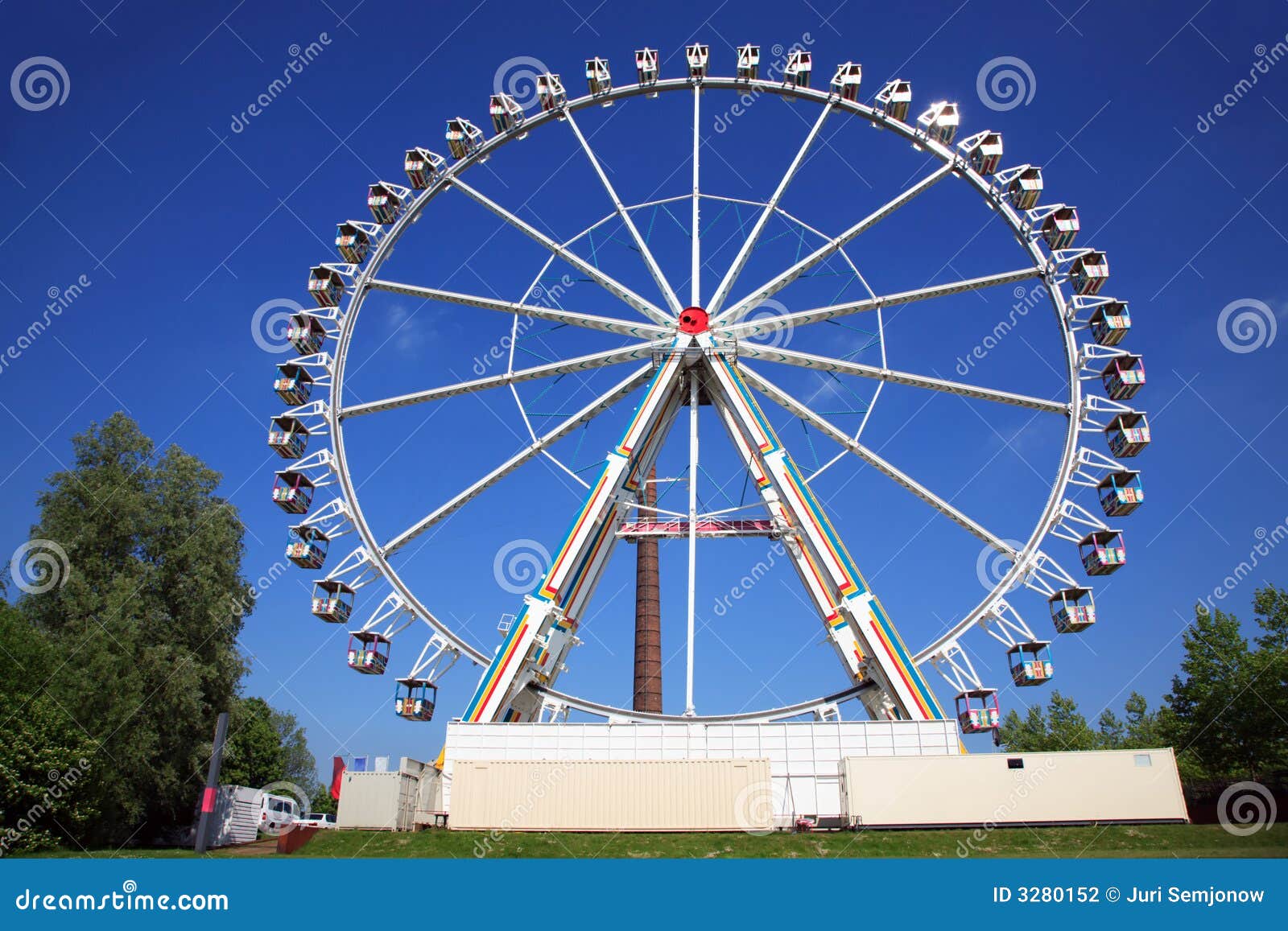 Ferris wheel. stock photo. Image of tourism, people, enjoyment - 3280152