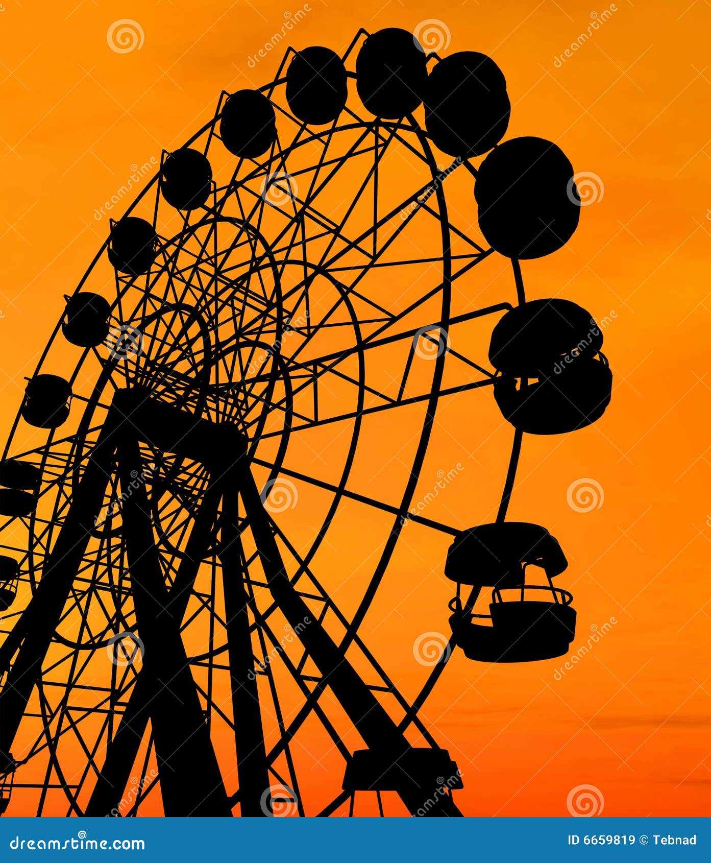 Ferris Wheel stock illustration. Illustration of definition - 6659819