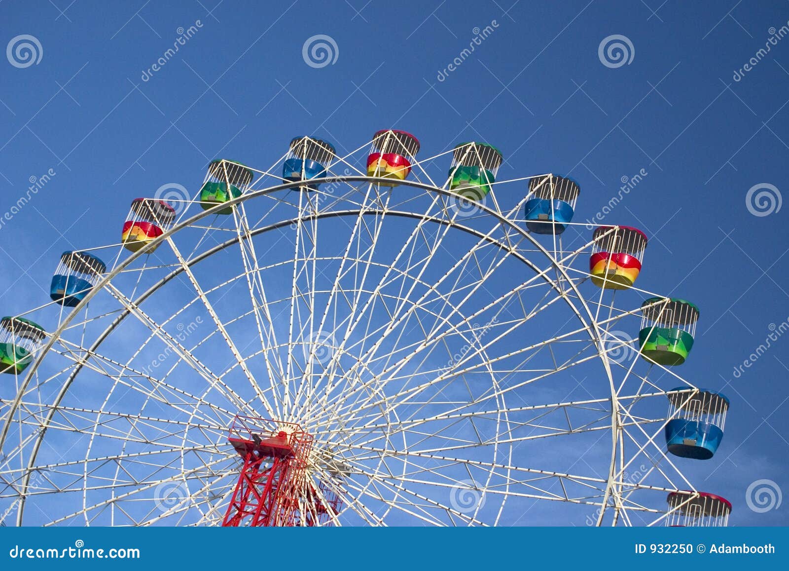 Ferris Wheel stock photo. Image of spinning, spin, colour - 932250