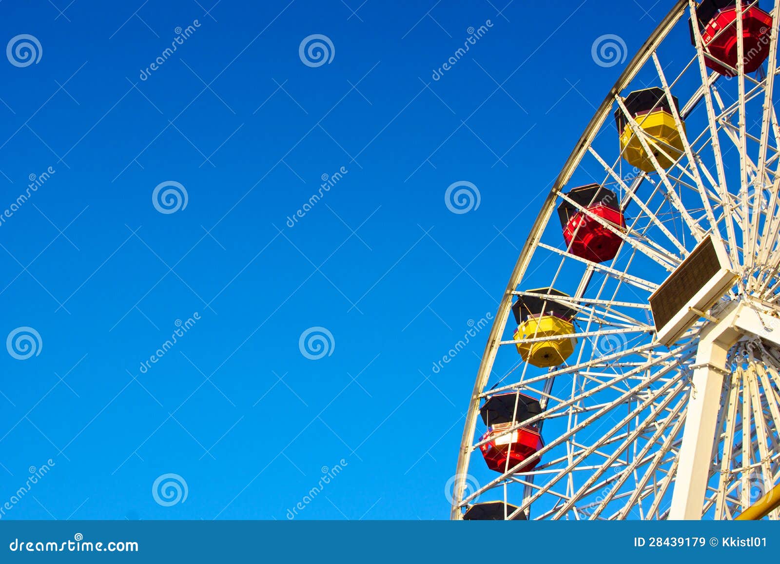Ferris Wheel with Ad Space editorial stock image. Image of west - 28439179
