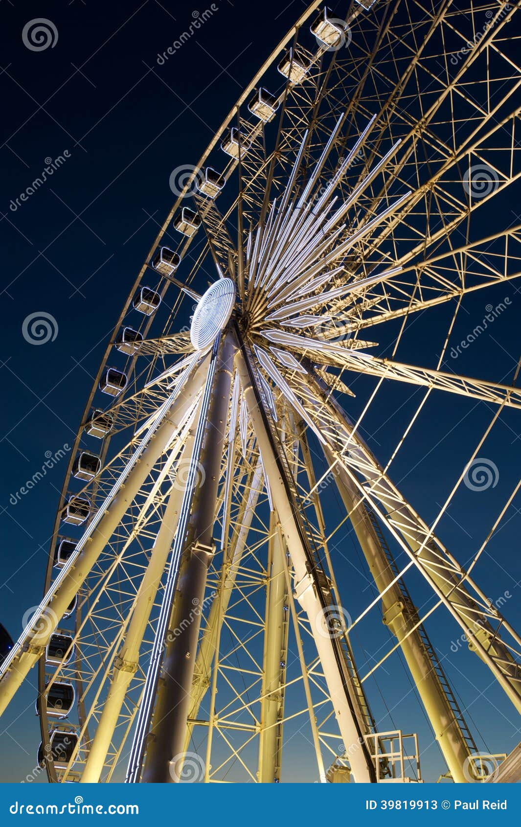 Ferris Wheel at Albert Dock Stock Image - Image of twilight, northwest ...