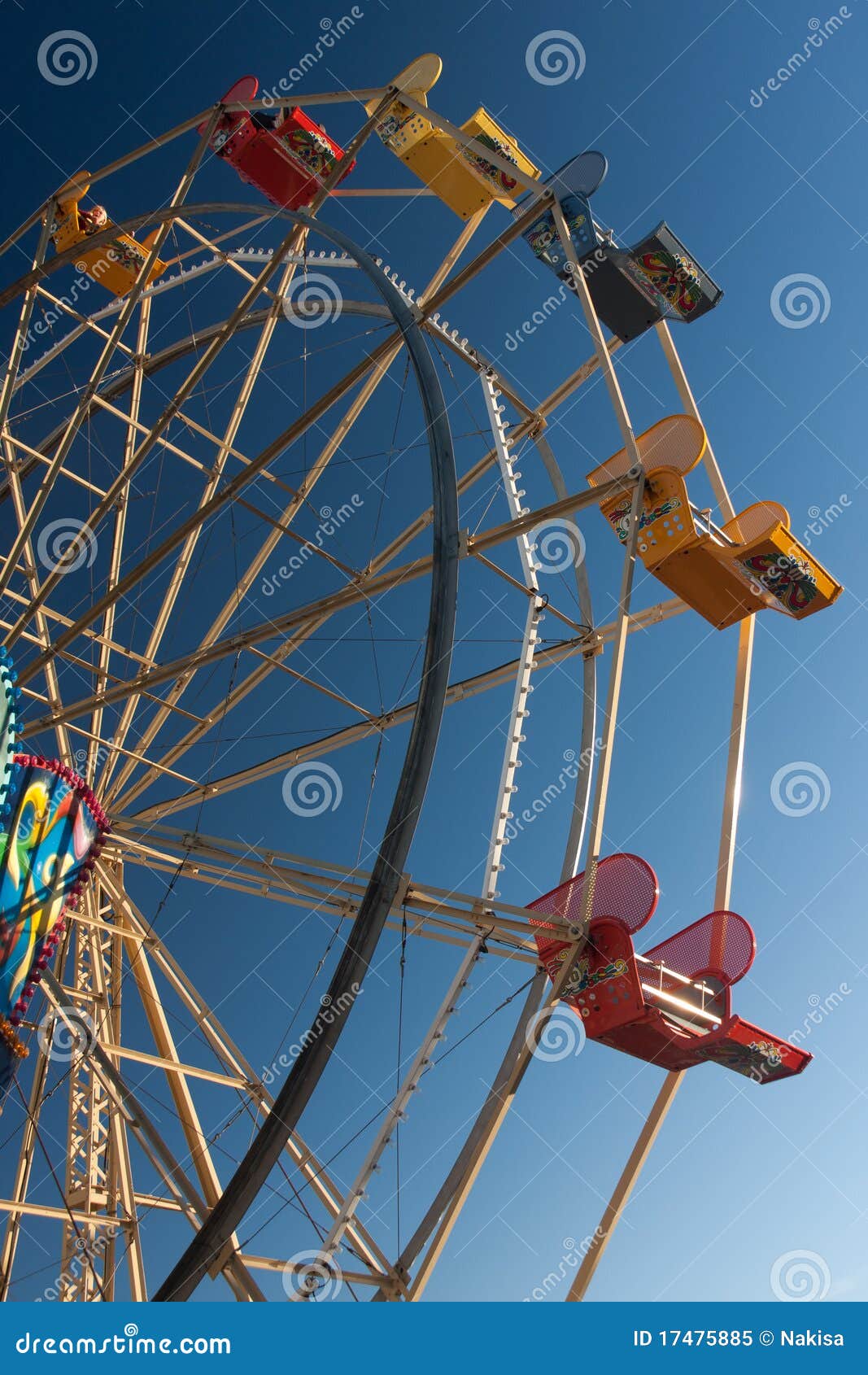 Ferris Wheel at Amusement Park Stock Image - Image of ride, tall: 17475885