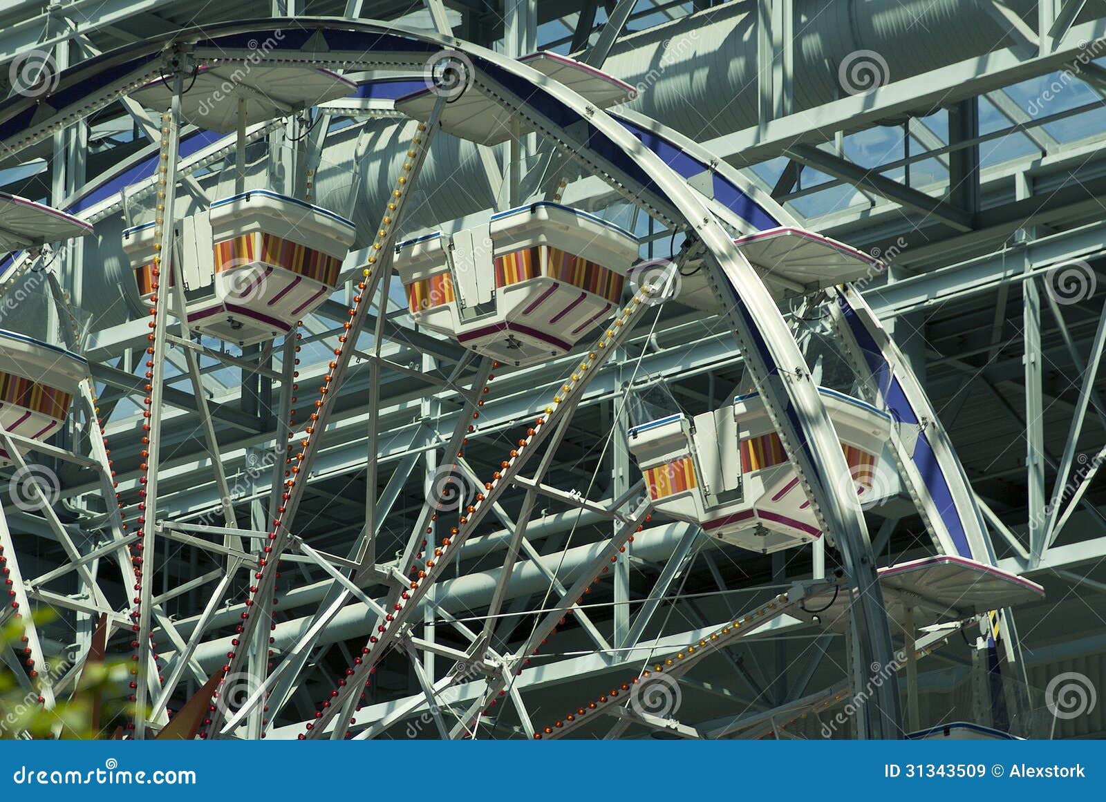 Ferris Wheel stock image. Image of park, turning, amusement - 31343509