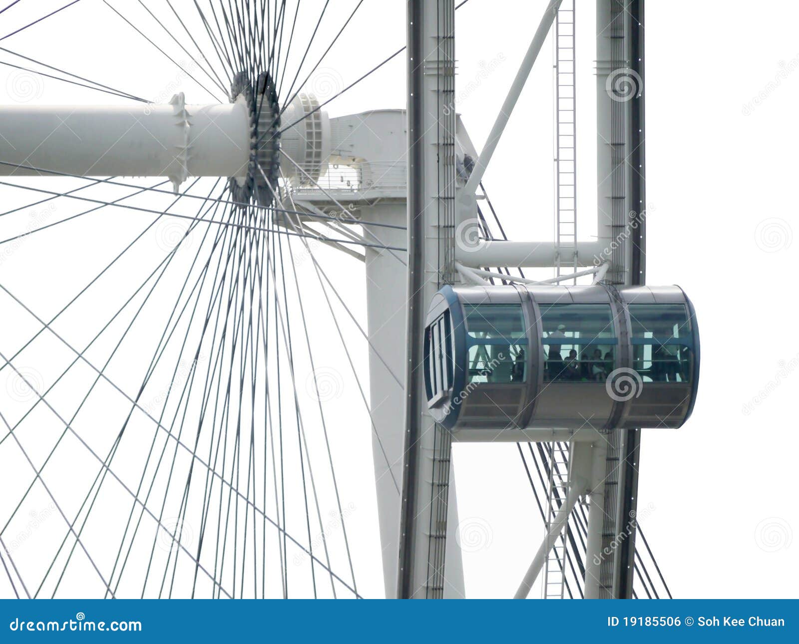 Ferris Wheel and Cabin stock photo. Image of cabin, theme - 19185506