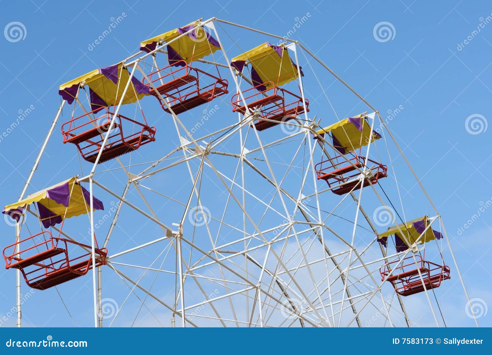 Ferris wheel close up stock image. Image of metal, australian - 7583173