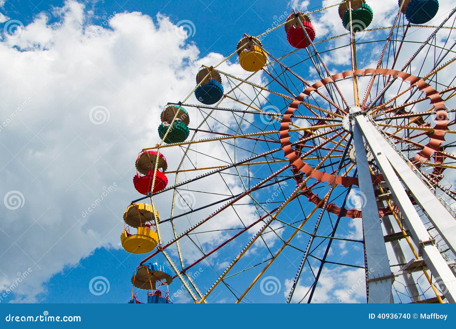 Colourful Ferris Wheel Photography
