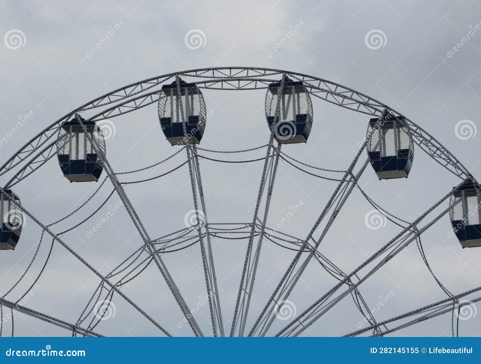 Ferris wheel stock image. Image of ferris, leisure, empty - 282145155