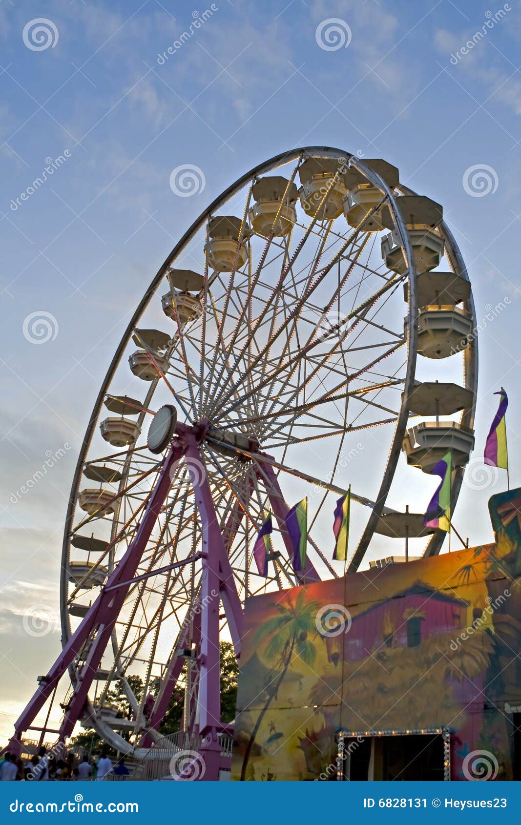Ferris-wheel at the fair stock image. Image of fair, recreation - 6828131