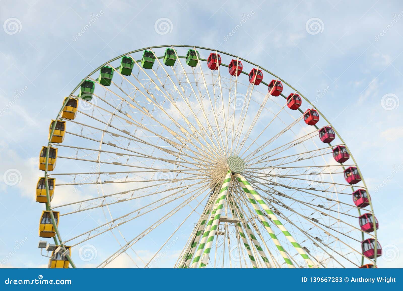 Ferris Wheel at the fair stock image. Image of leisure - 139667283
