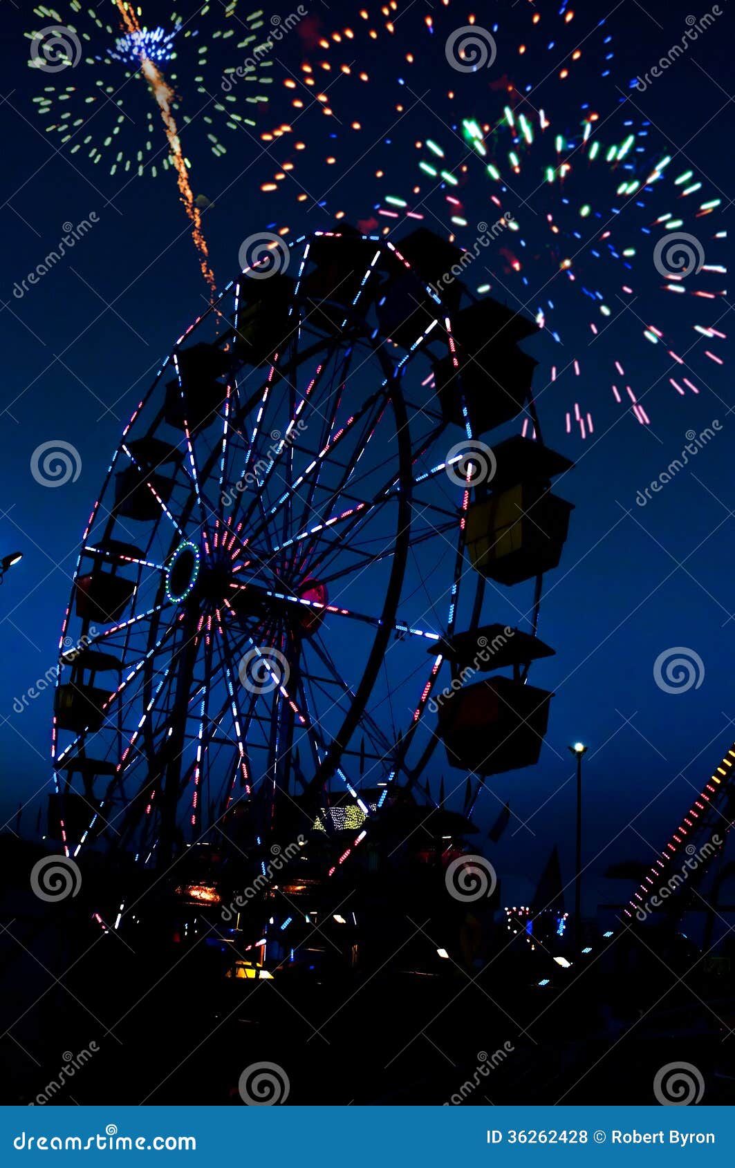 Ferris Wheel stock photo. Image of amusement, ride, observation - 36262428