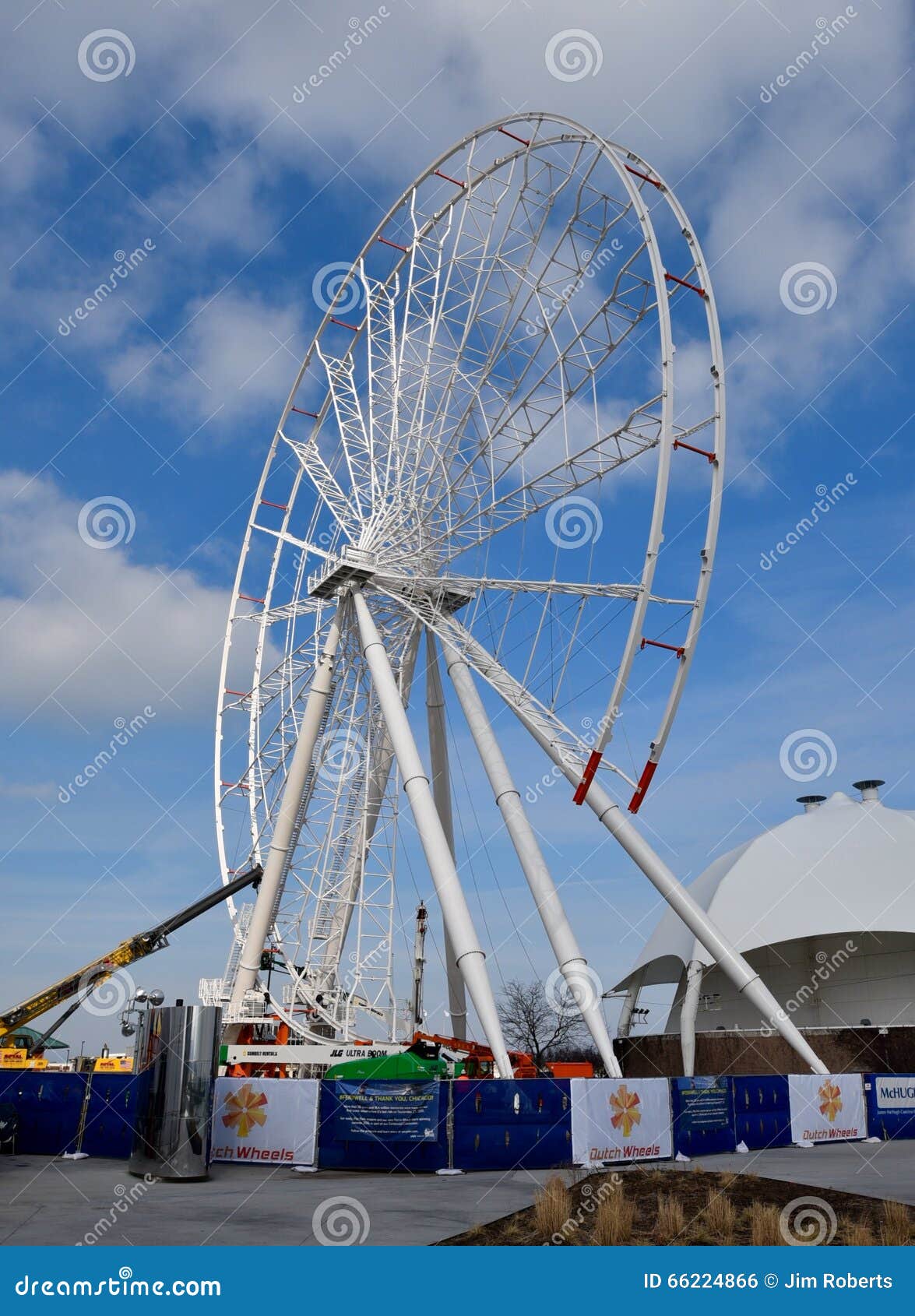 Ferris Wheel Frame photo éditorial. Image du illinois - 66224866