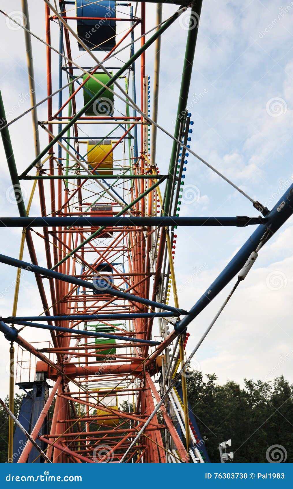Ferris wheel inside stock photo. Image of excitement - 76303730