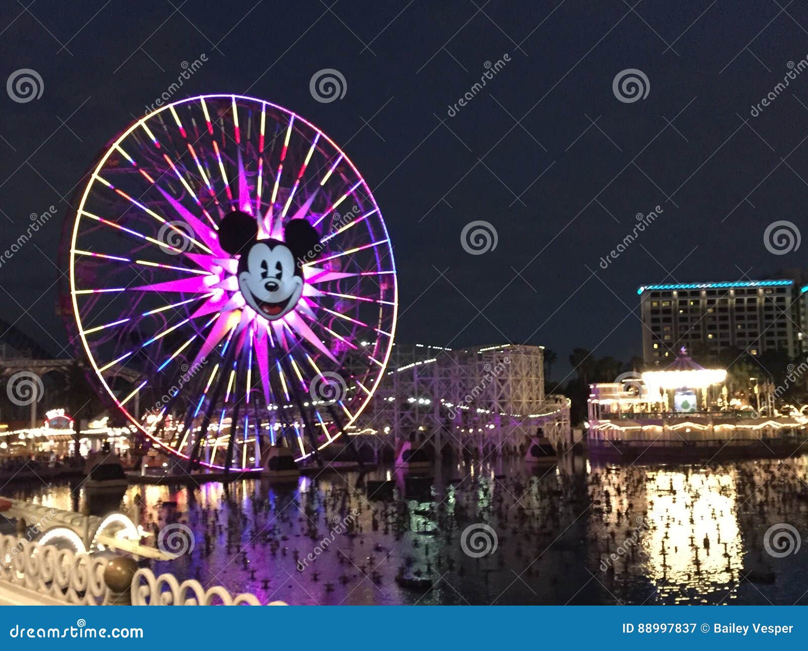 Mickey Ferris Wheel Editorial Image | CartoonDealer.com #109839188