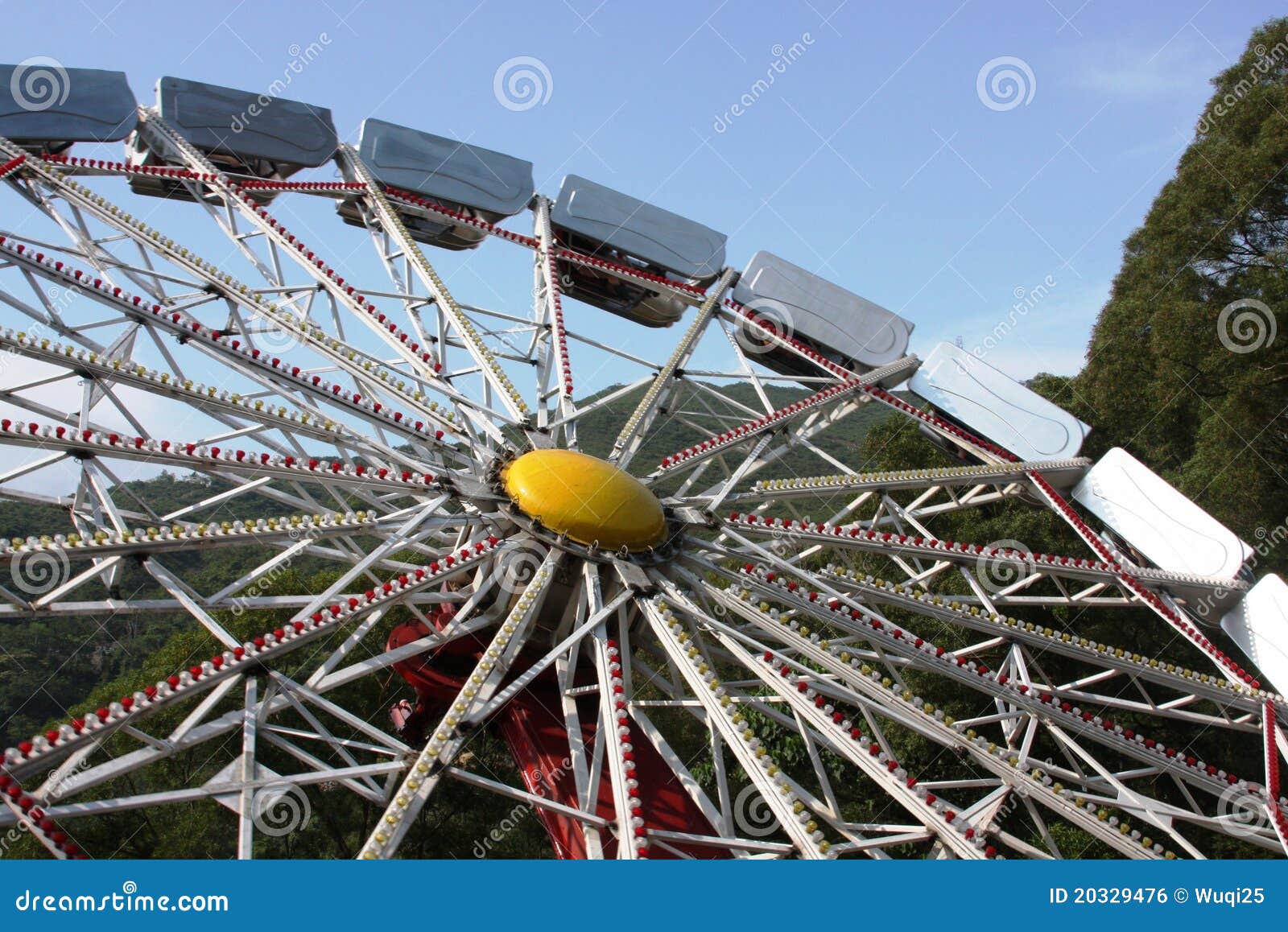 Ferris wheel in Ocean Park stock photo. Image of kong - 20329476
