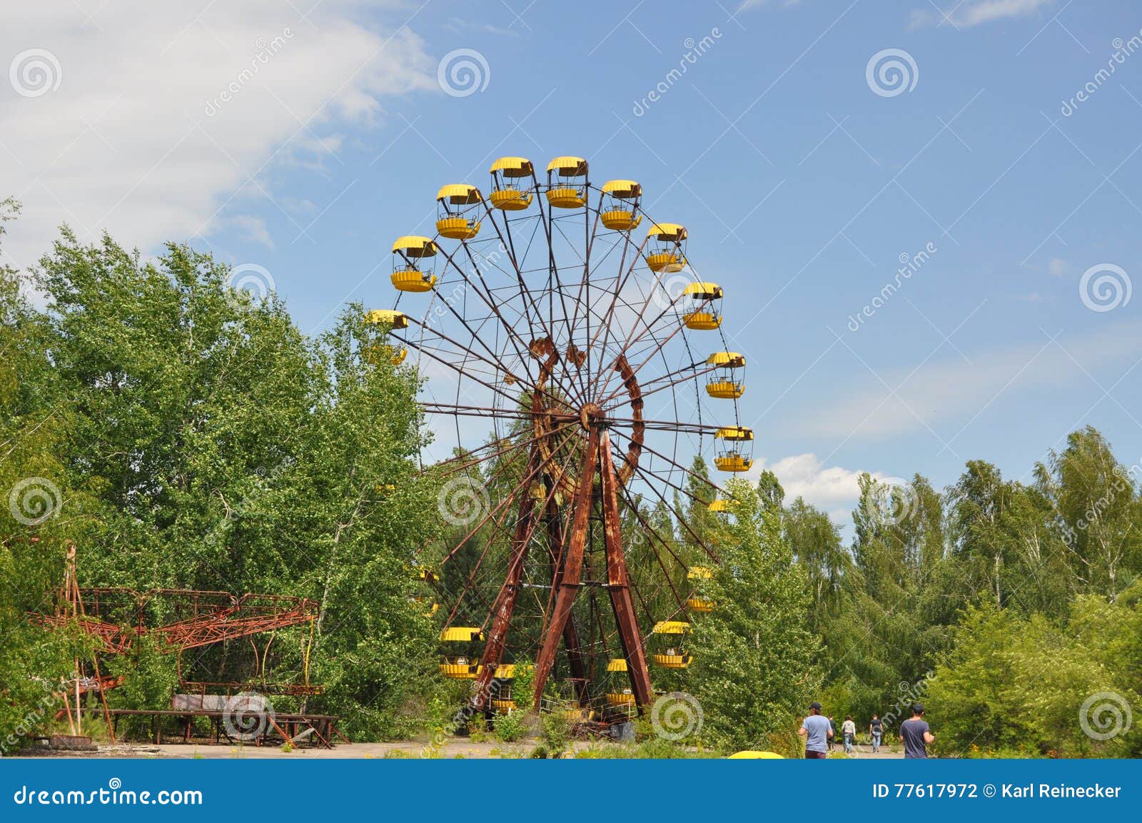 Ferris Wheel Pripyat Chernobyl Ukraine Foto de archivo - Imagen de ...