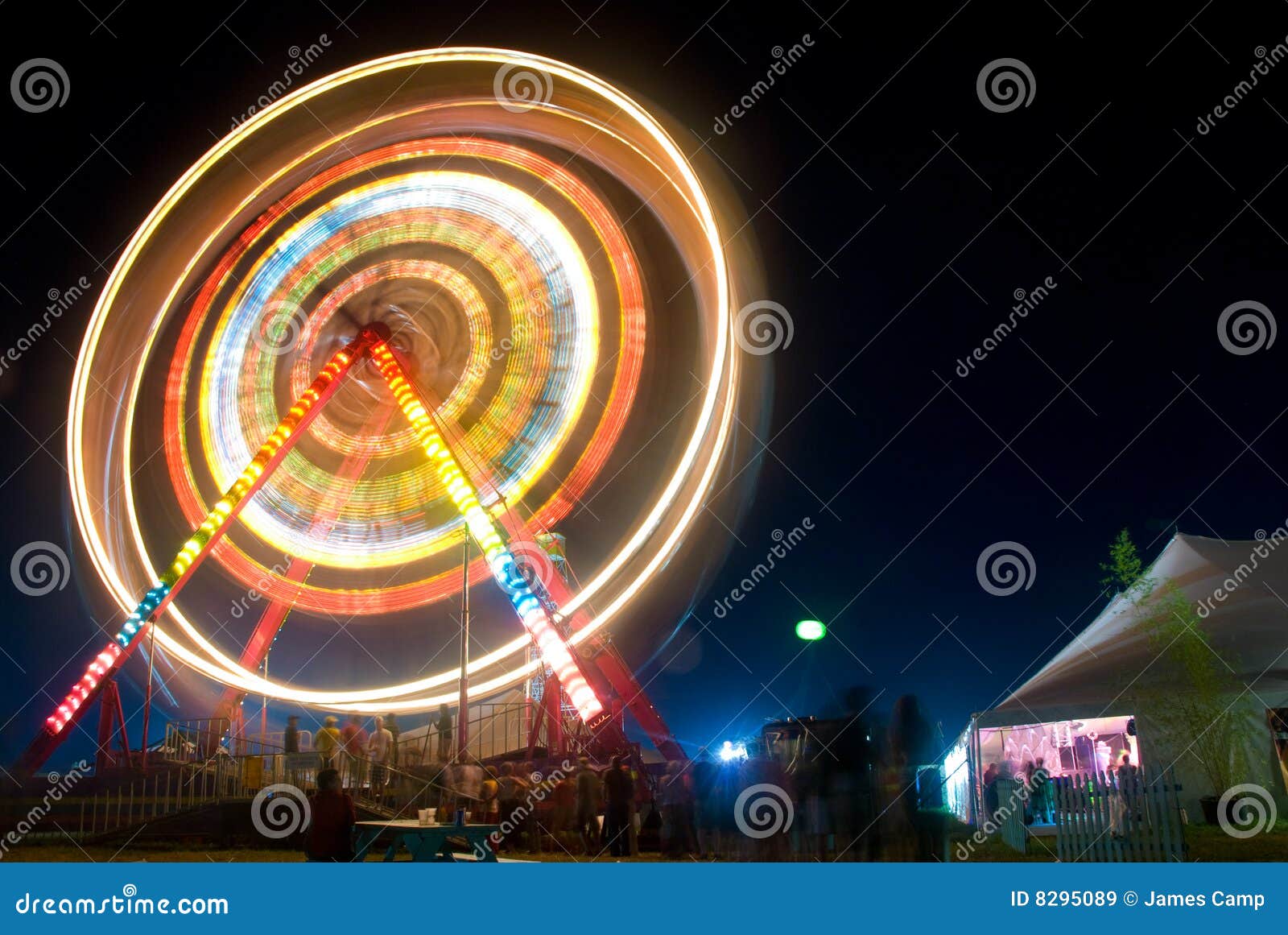 Ferris wheel spinning stock image. Image of moving, festival - 8295089