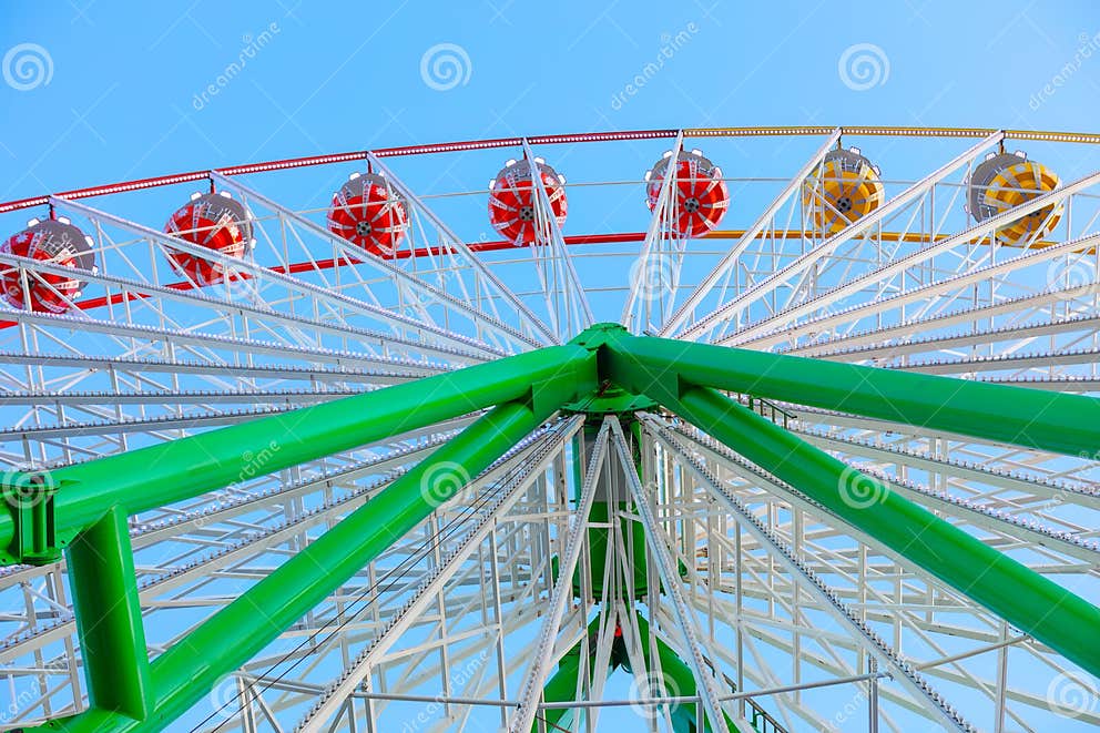 Ferris Wheel Structure stock photo. Image of park, wheel - 277472582