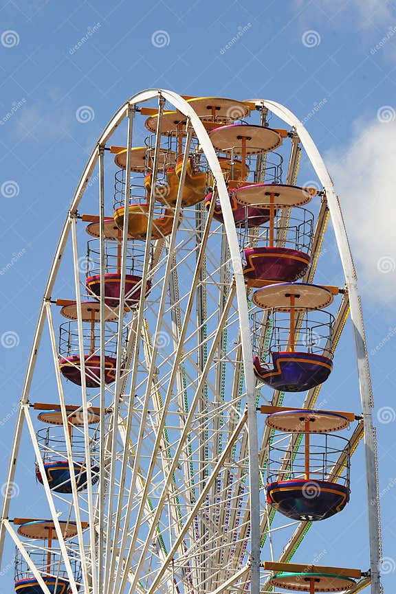 Ferris whell stock photo. Image of action, amusement - 13480318